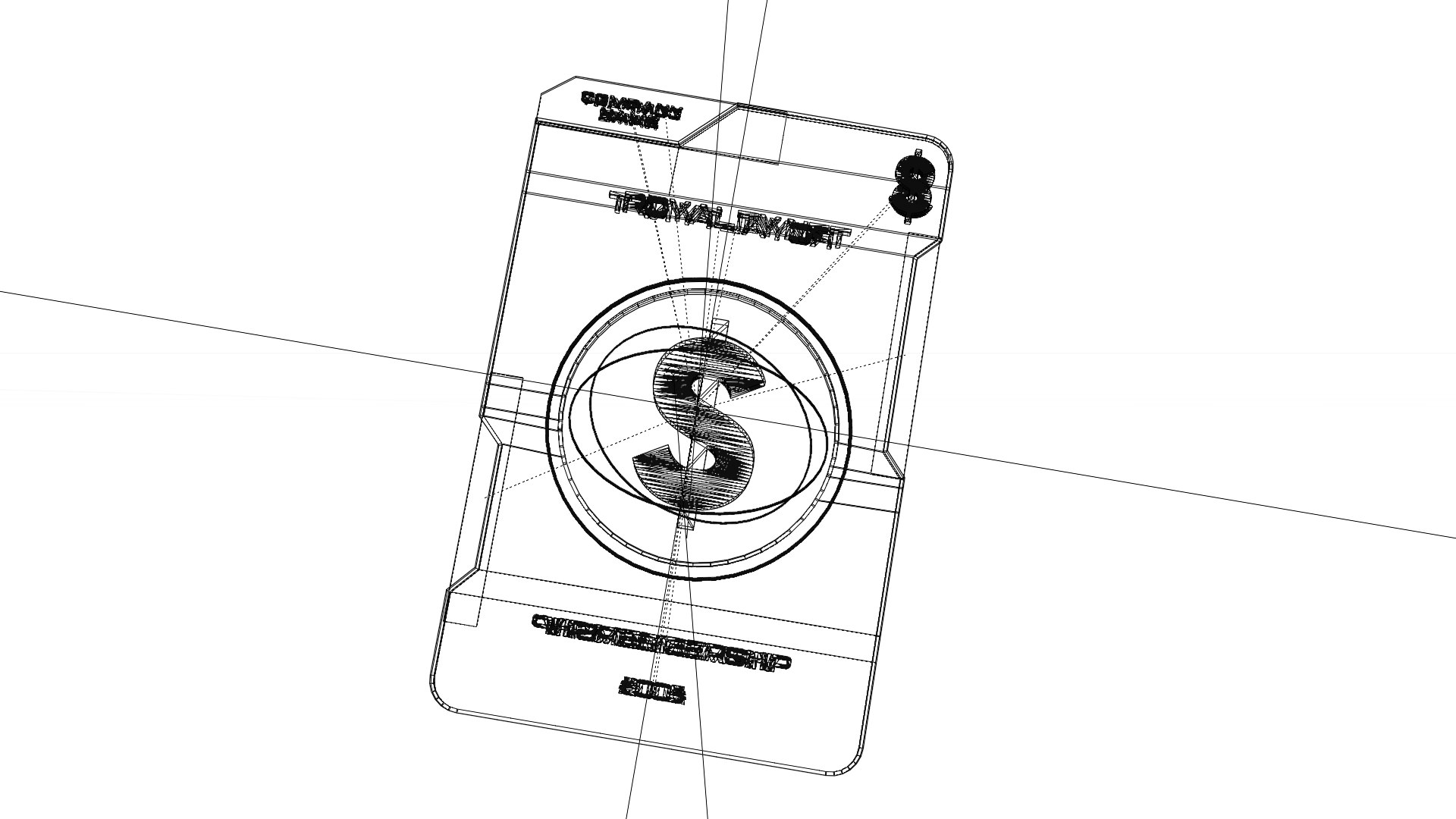 3D NFT MEMBERSHIP CARD ROYELTY CARD 3D Model - TurboSquid 2275947