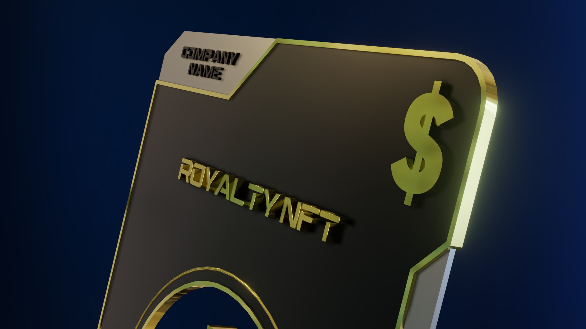 3D NFT MEMBERSHIP CARD ROYELTY CARD 3D Model - TurboSquid 2275947