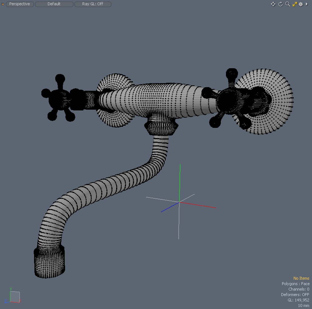 3d Mixer Tap Model