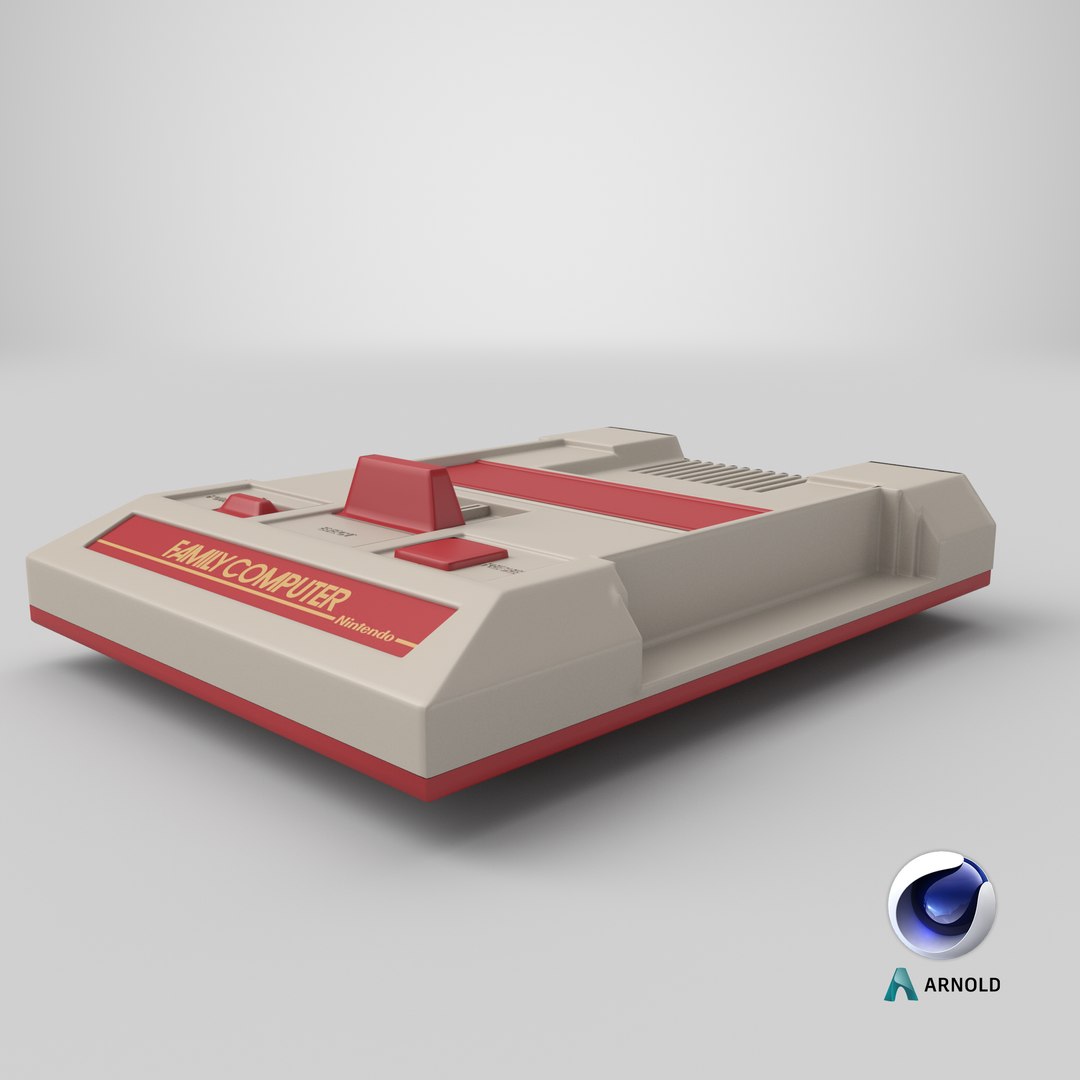 3D nintendo console - TurboSquid 1469727