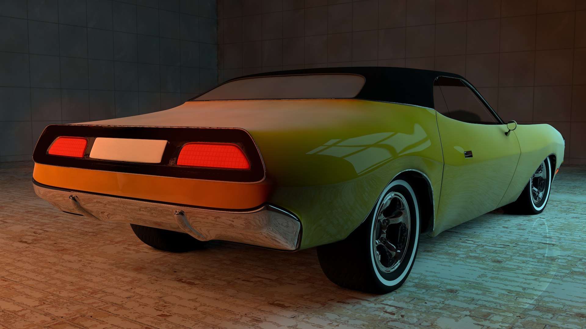 Dodge Challenger 3ds Free