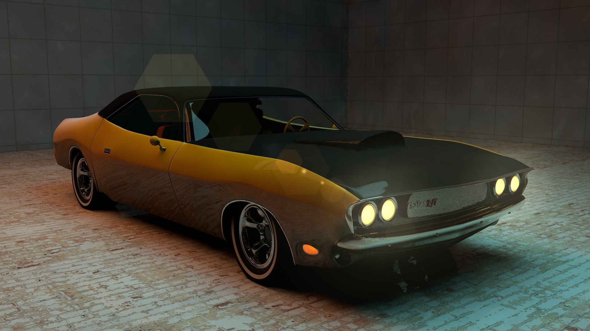 dodge challenger 3ds free