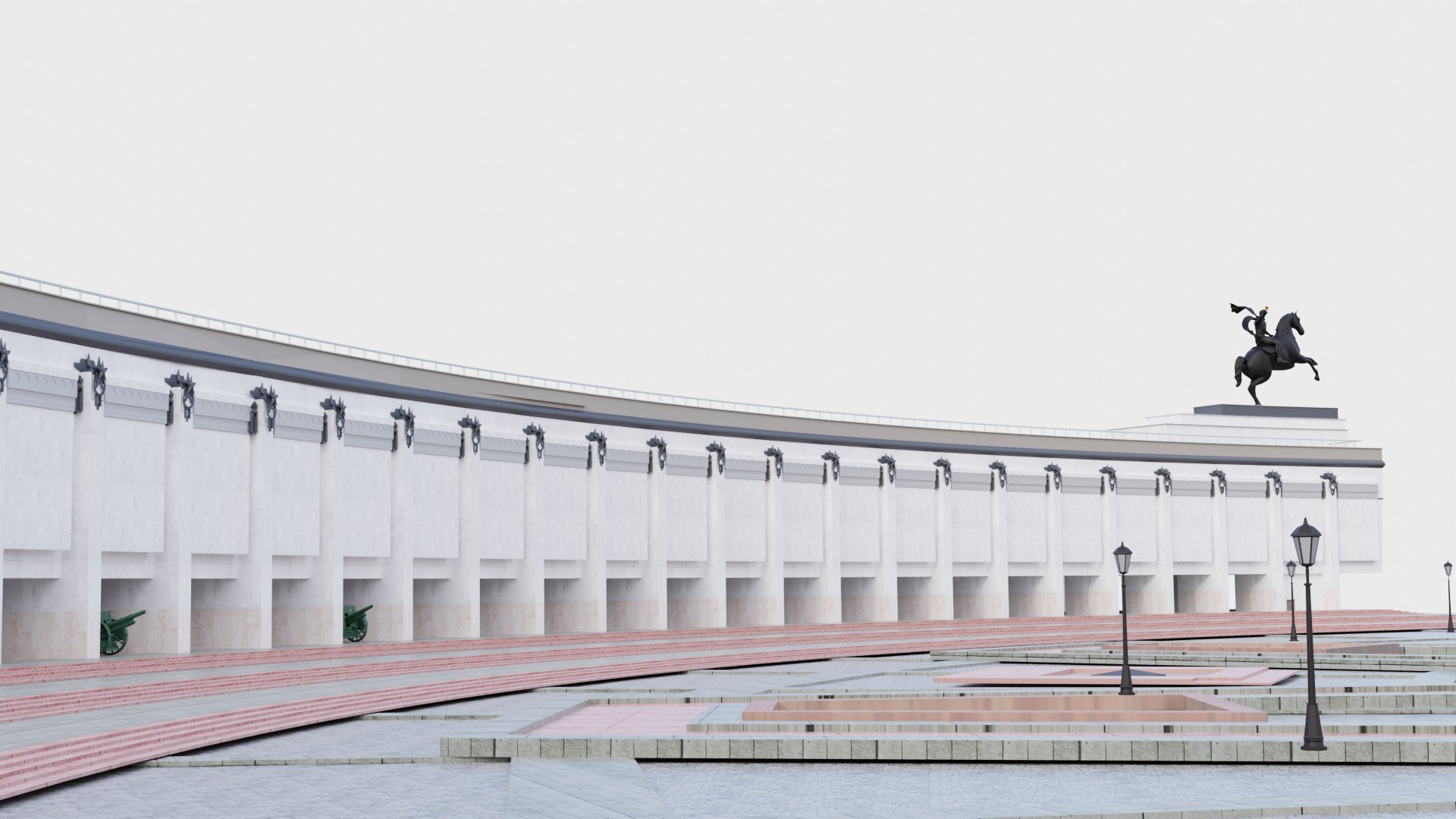 Poklonnaya Gora model - TurboSquid 2052695