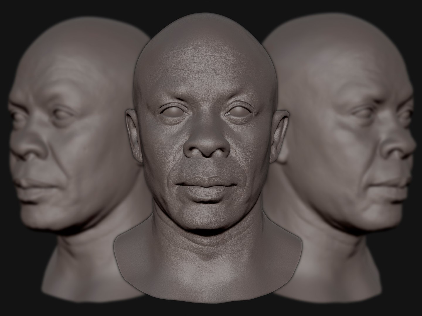 3D Dr Dre Likeness Sculpt 3D Model - TurboSquid 2404220
