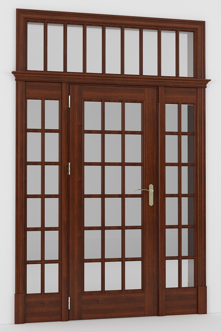 French Door 3d Model