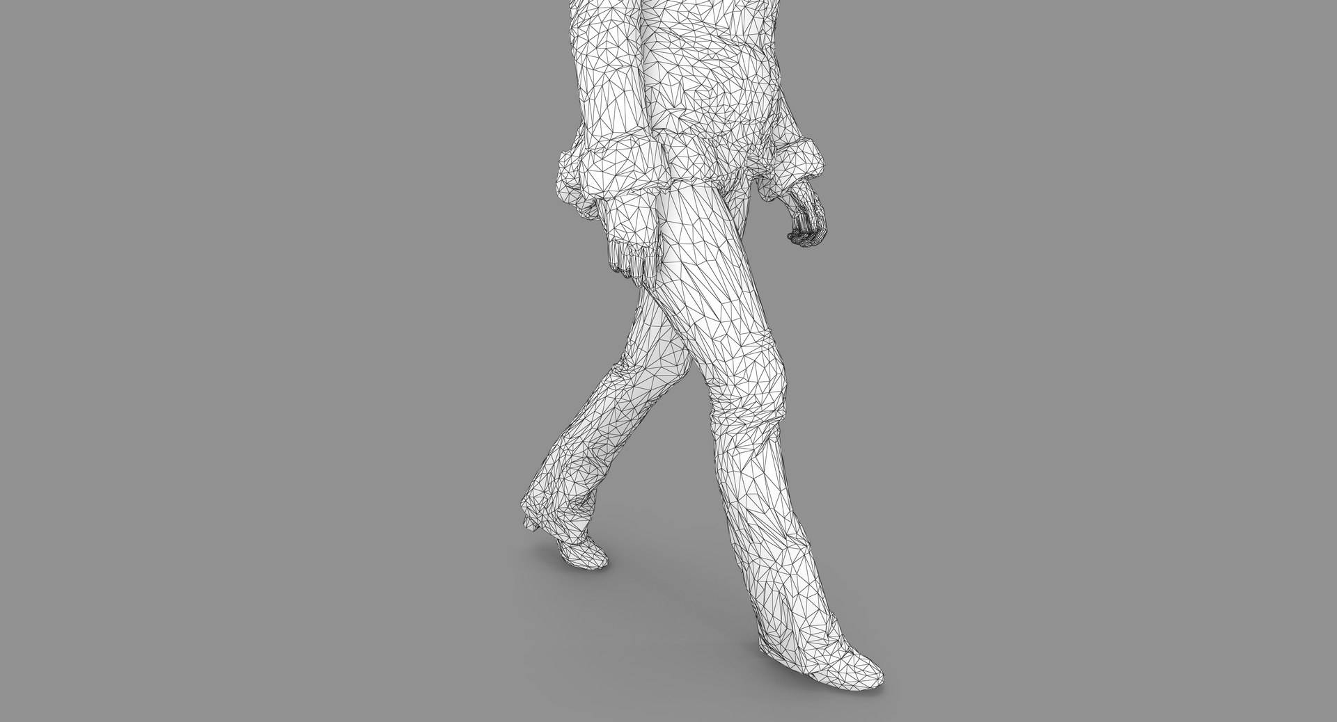 human new 3d max