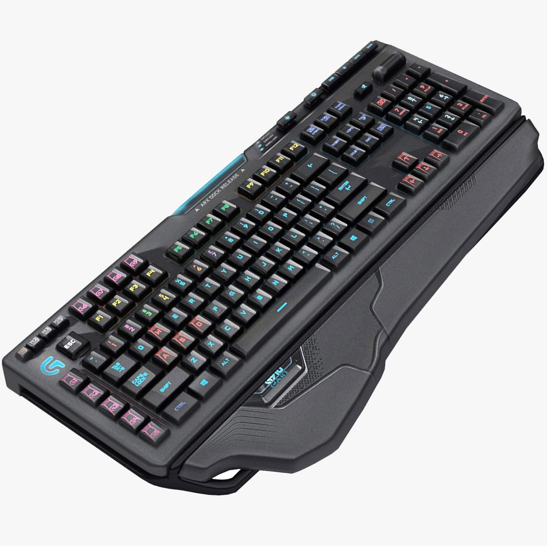 Keyboard Gaming Key Model - TurboSquid 1688145
