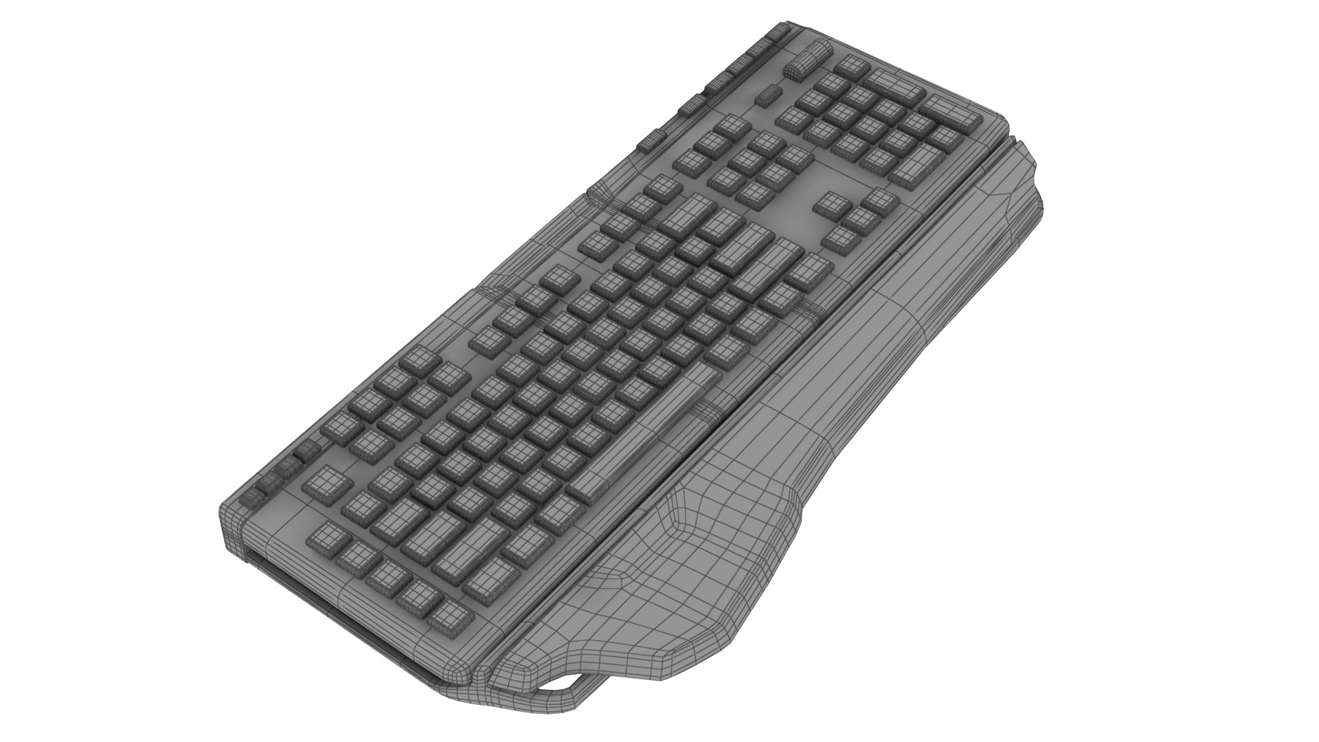 Keyboard Gaming Key Model - TurboSquid 1688145