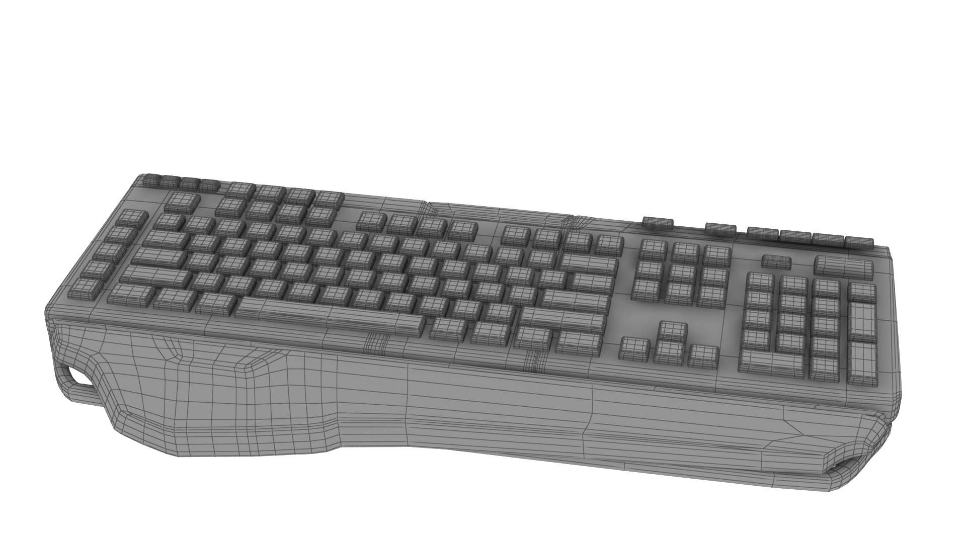 Keyboard Gaming Key Model - TurboSquid 1688145