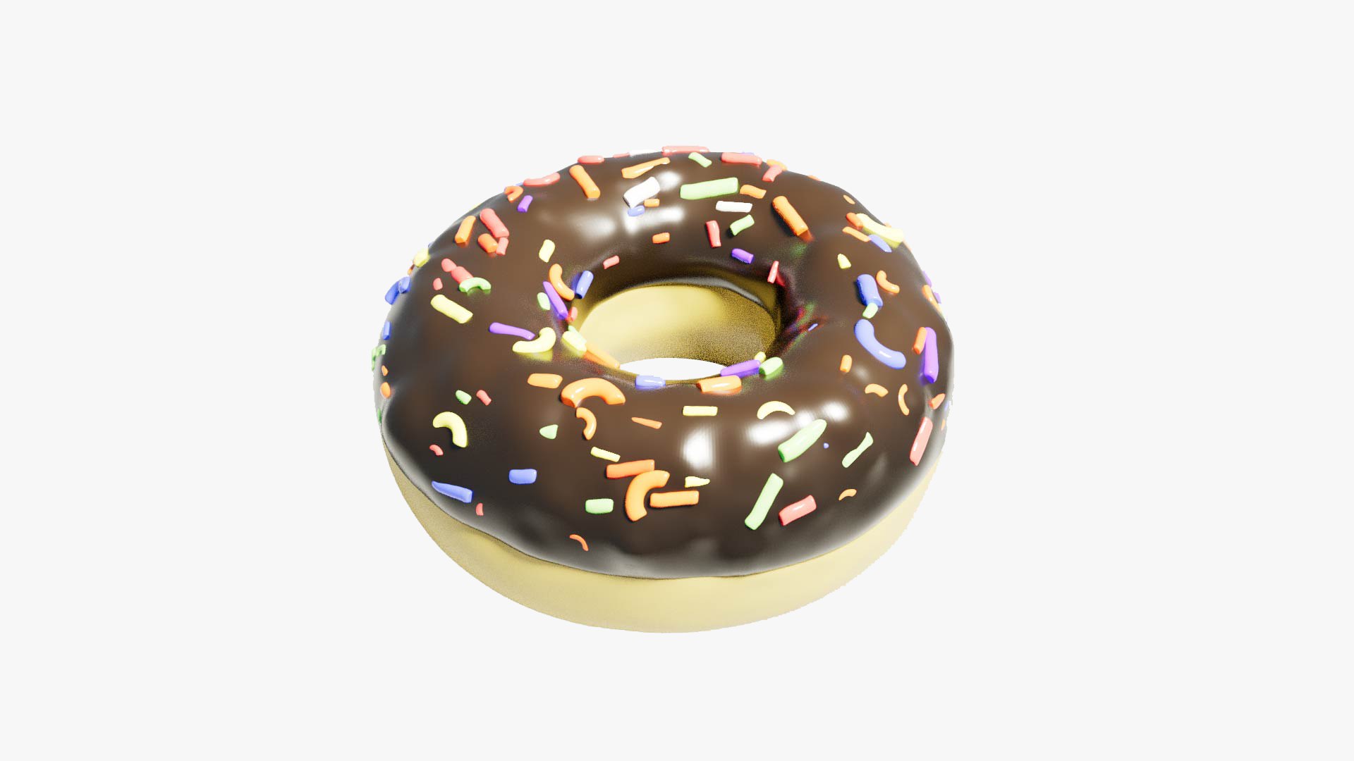 3D Donut 08 Model - TurboSquid 2147216