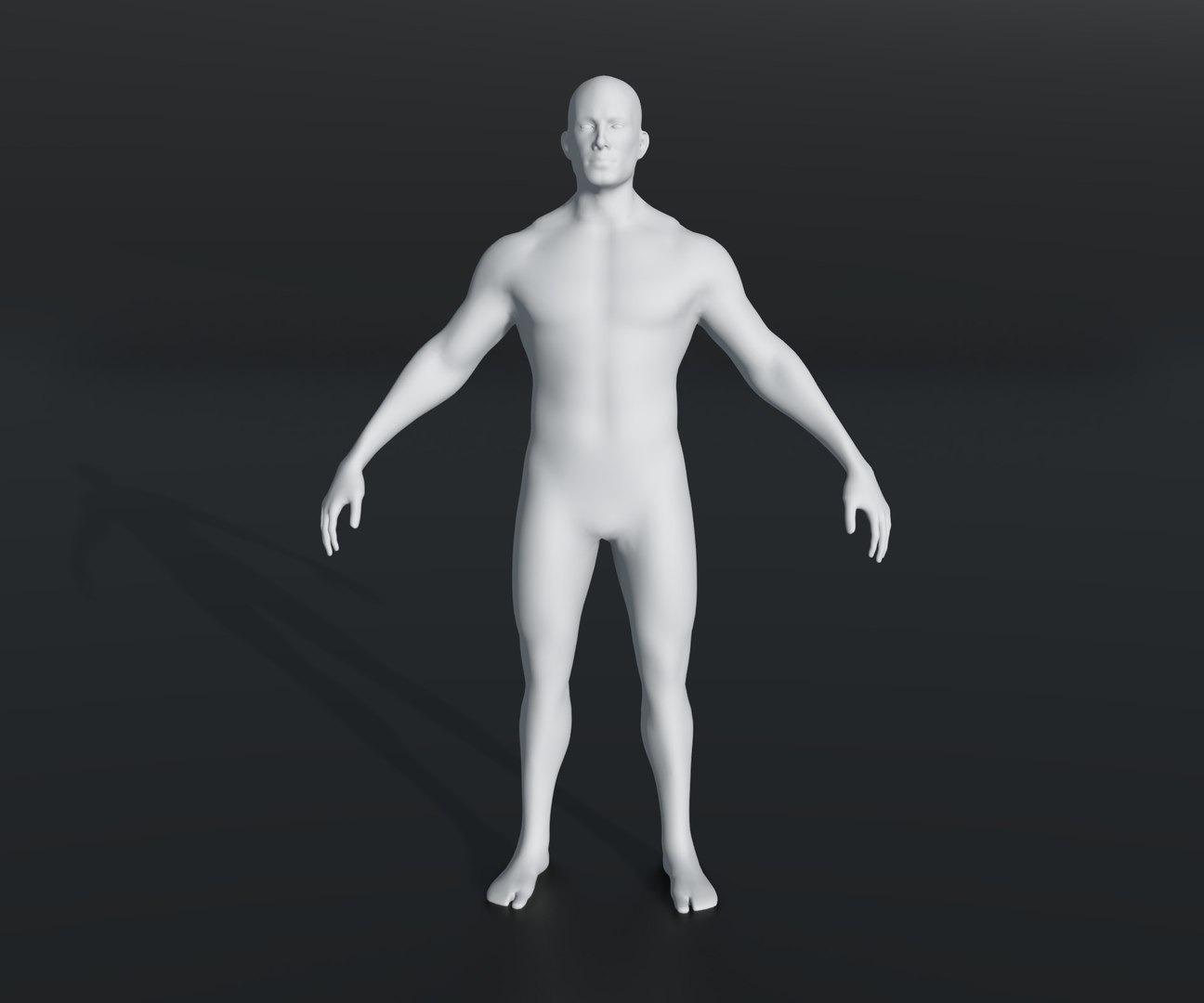 3D Male Body Base Mesh 28 Animations 3D Model 20k Polygons - TurboSquid 1951270
