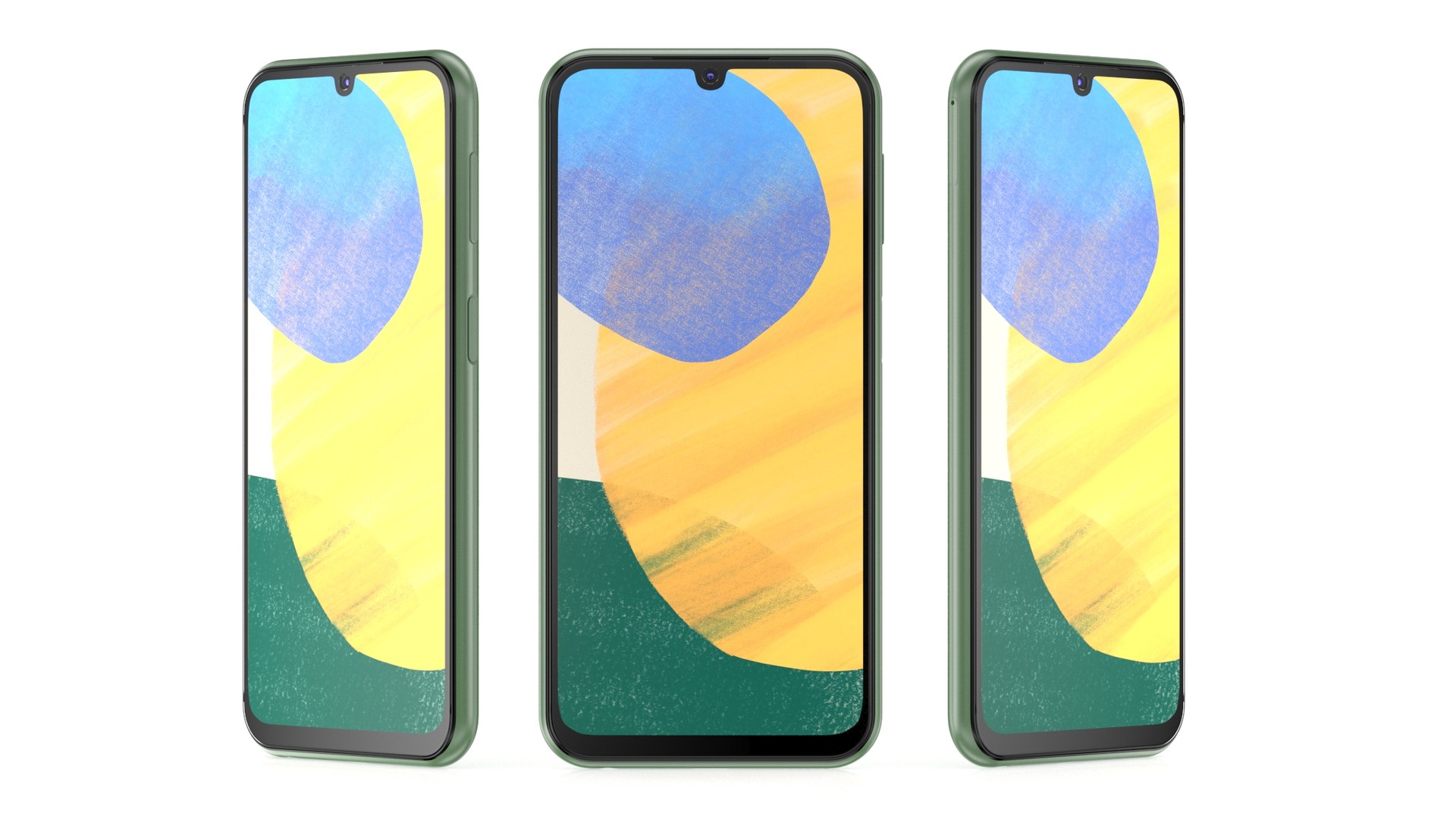 3D Samsung Galaxy F34 Green Model - TurboSquid 2130896