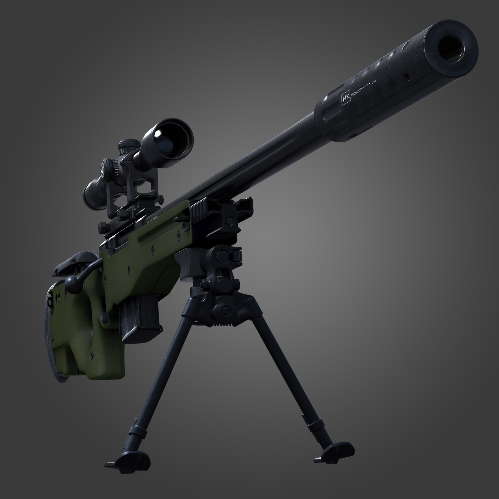 3d accuracy international rifle scope