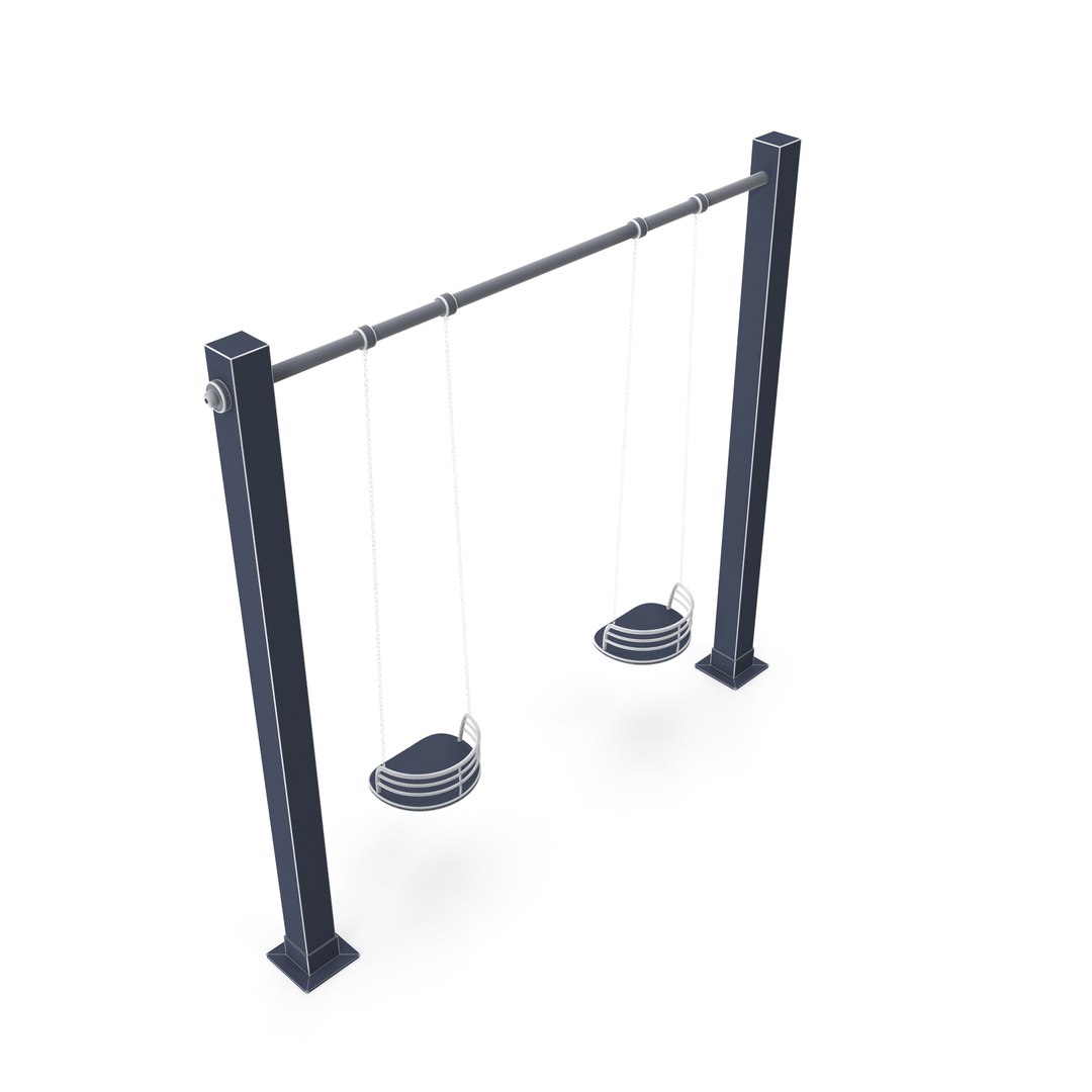 3D wooden swing model - TurboSquid 2160754