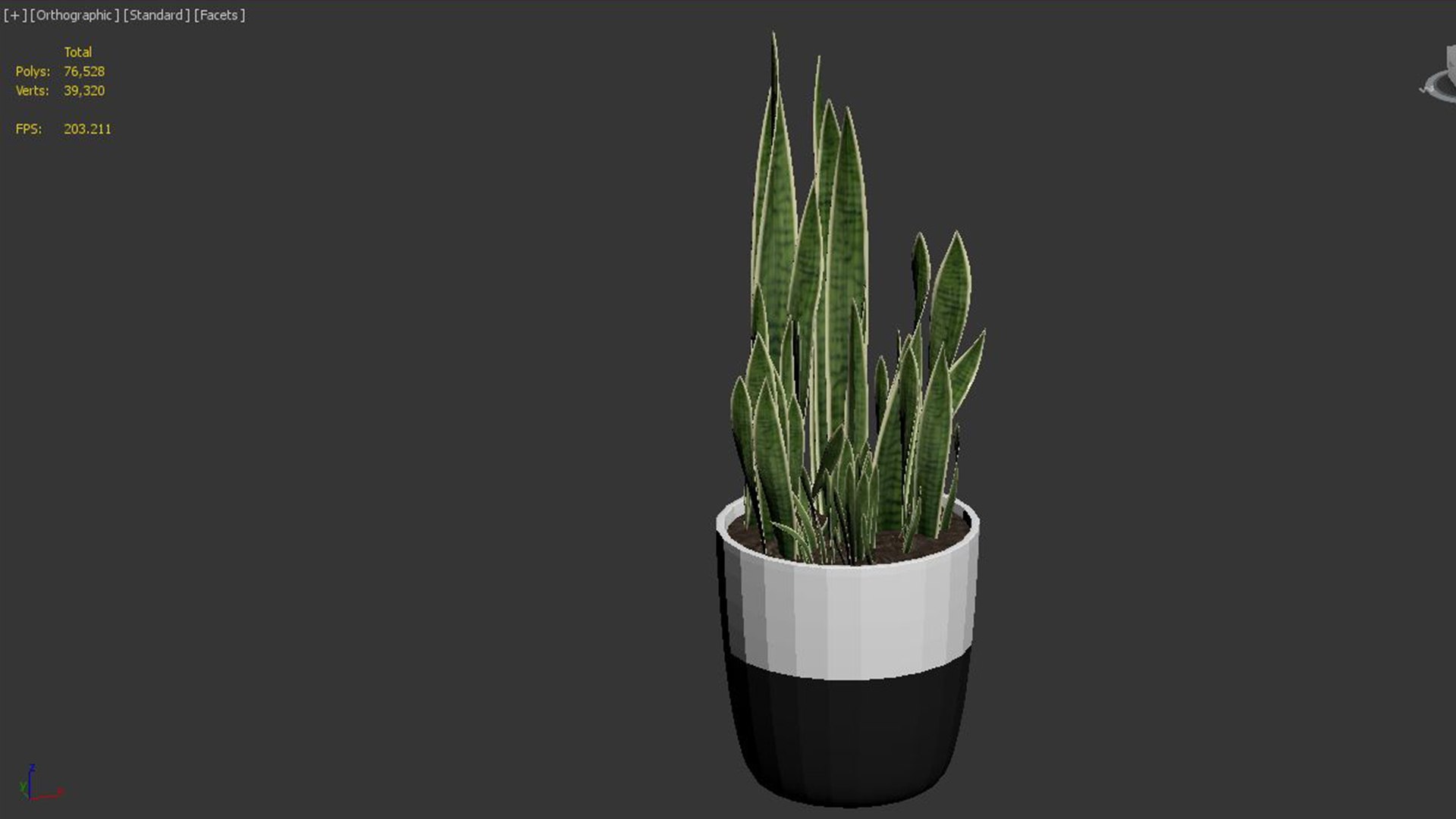 Snake Plant - Sansevieria 1 3D model - TurboSquid 1924549