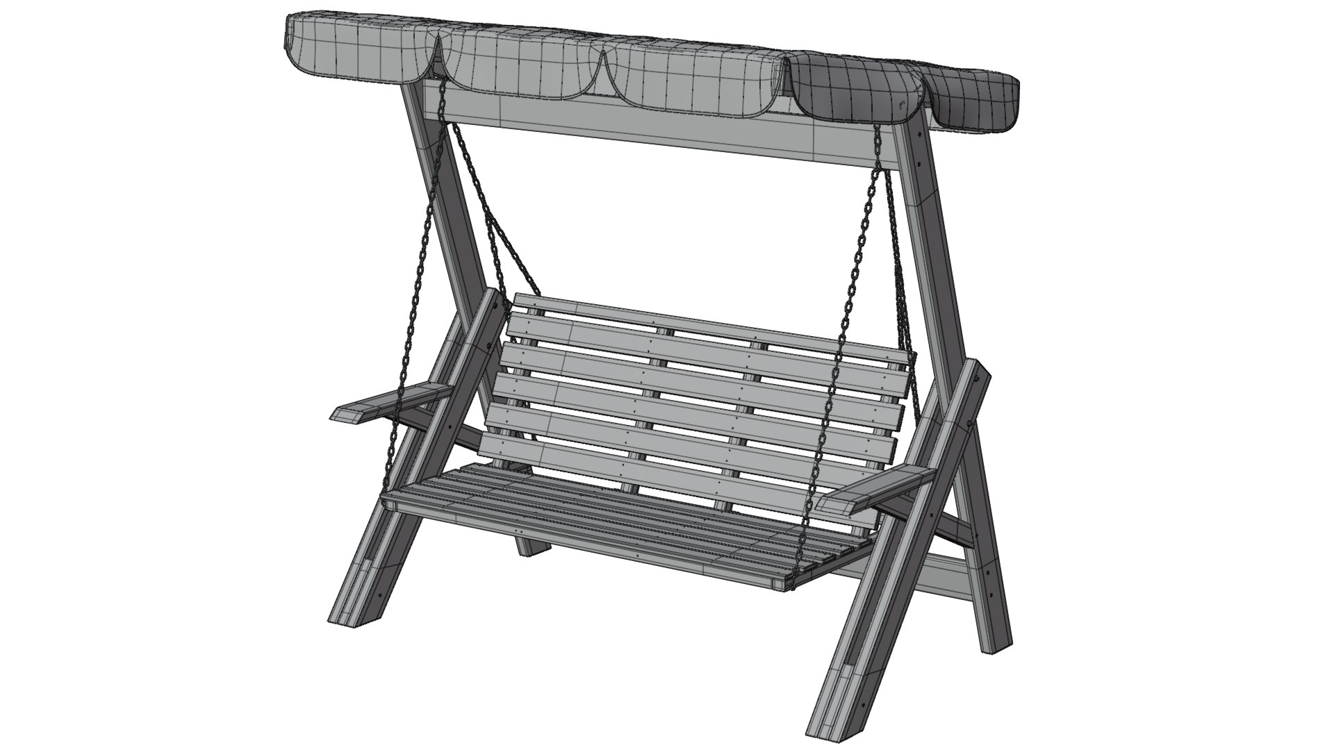 3D Model GardenSwing 01 M - TurboSquid 2258581