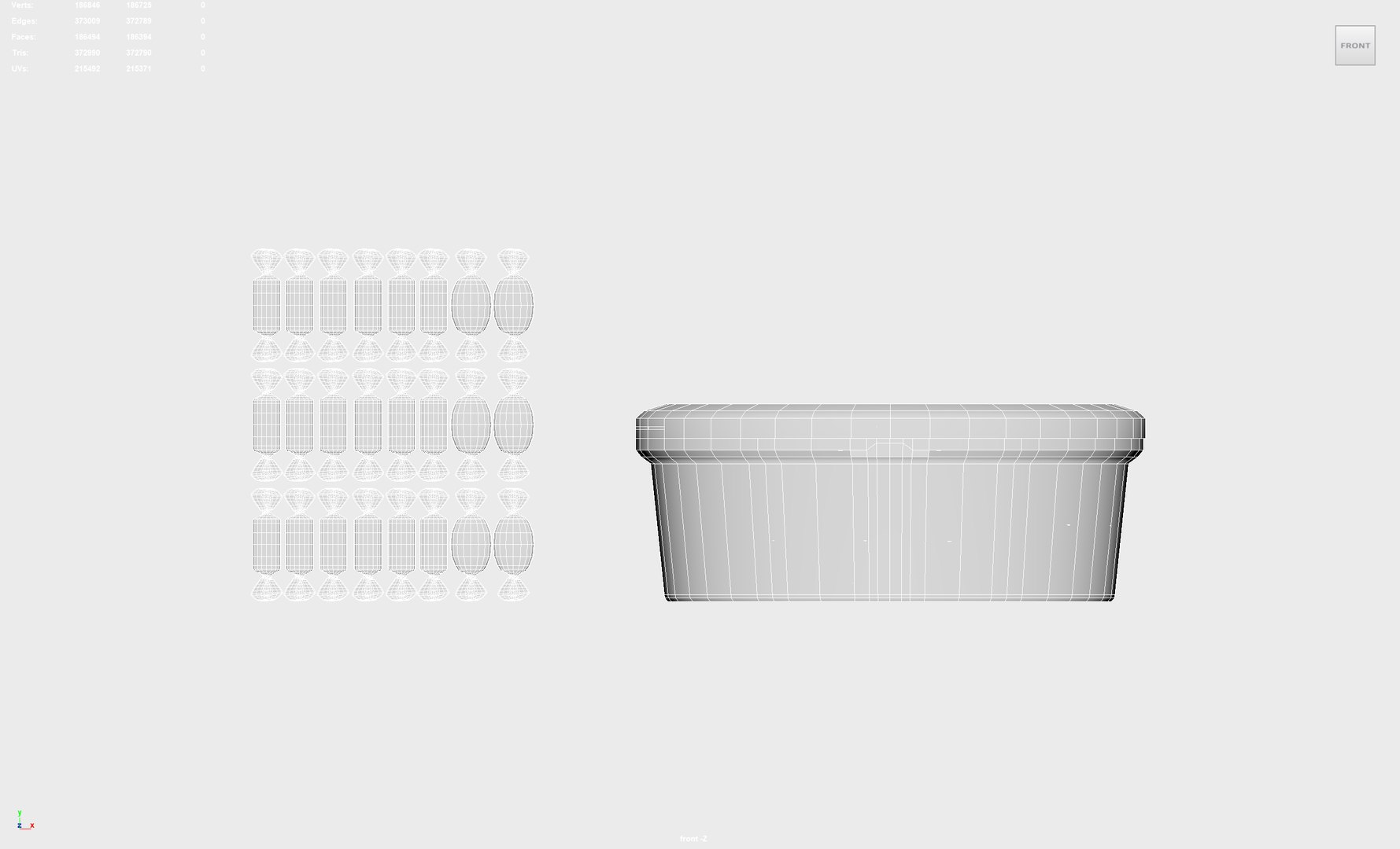 3D Celebrations Tub And Sweets - Twix Galaxy Milkyway Mars Bounty ...