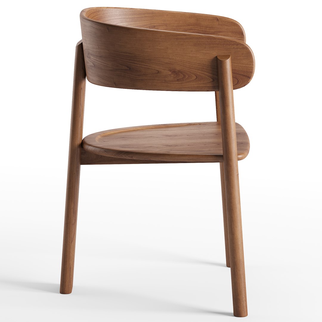 3D Marais Dining Chair Model - TurboSquid 2415808