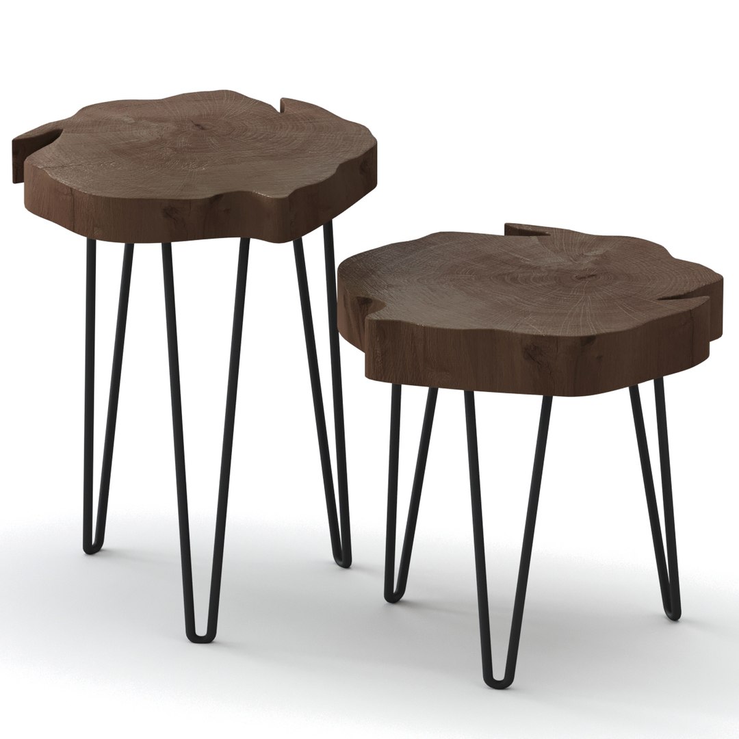 3D Model Slab Coffee Tables - TurboSquid 1662787