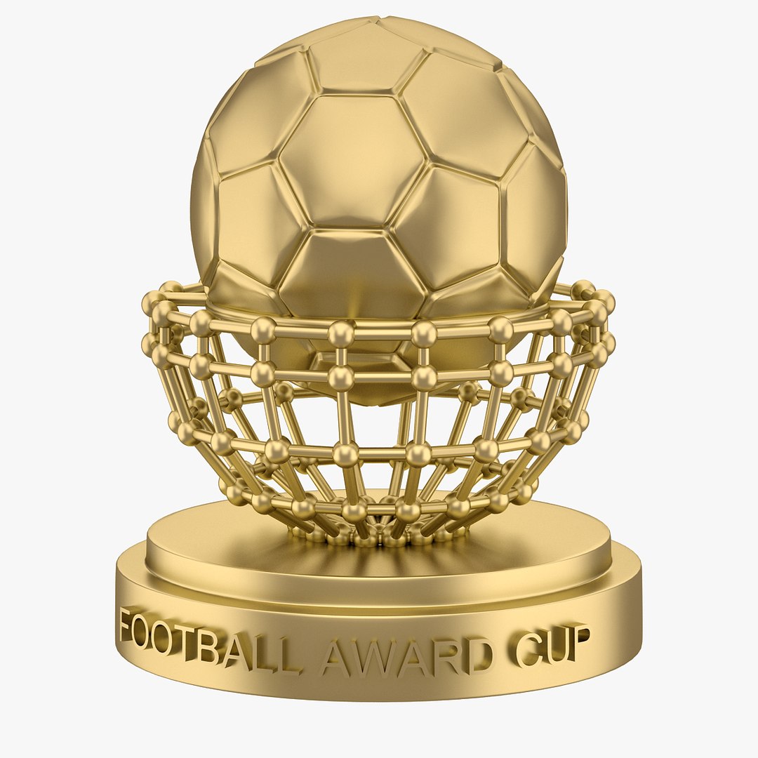 3d Model Football Award Cup