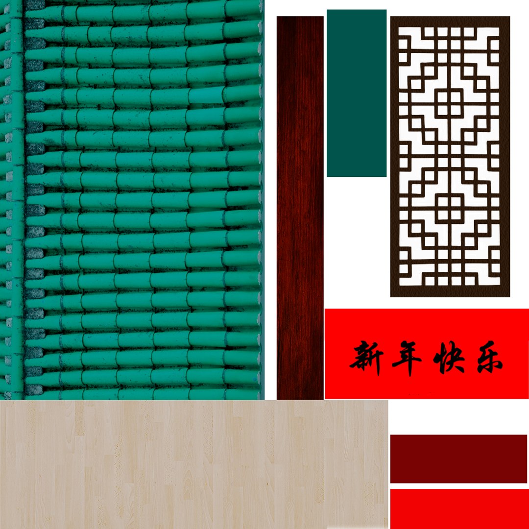 Ancient Chinese Building 3d Model