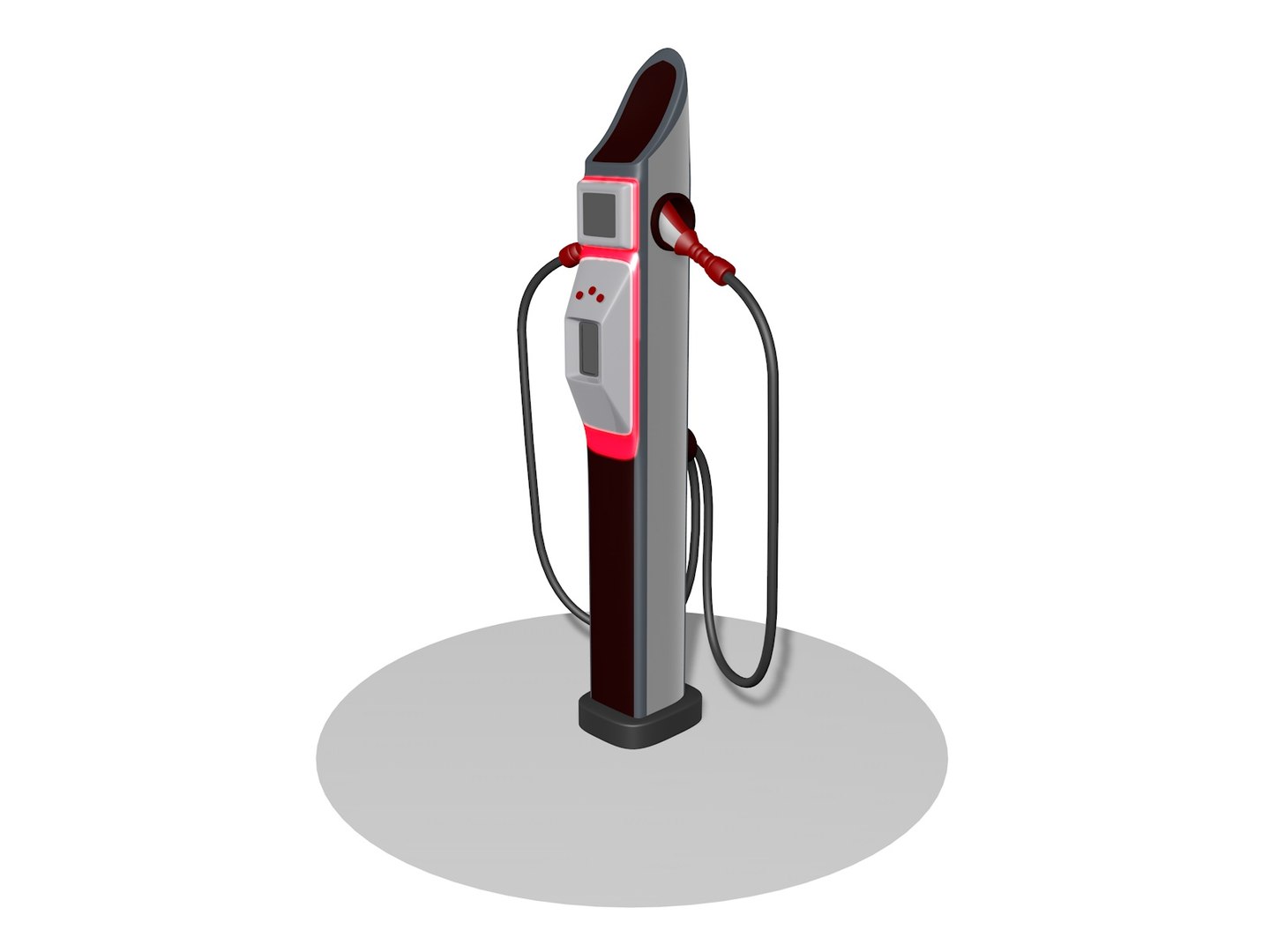 3D Concept Electric Car Charging Model - TurboSquid 1499168