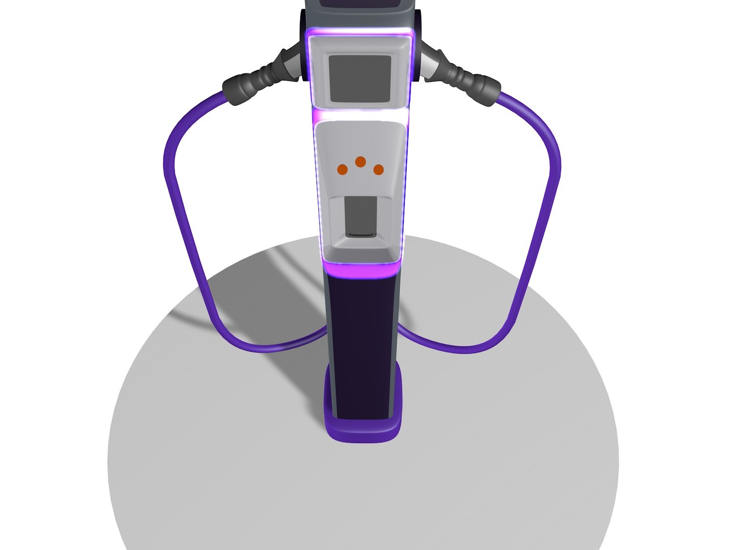 3D Concept Electric Car Charging Model - TurboSquid 1499168