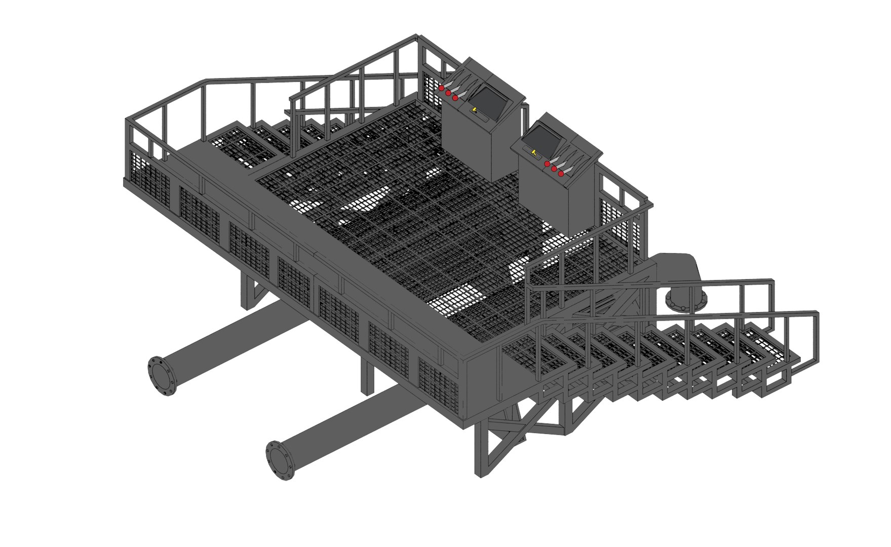 Control Station 3D Model - TurboSquid 1320108