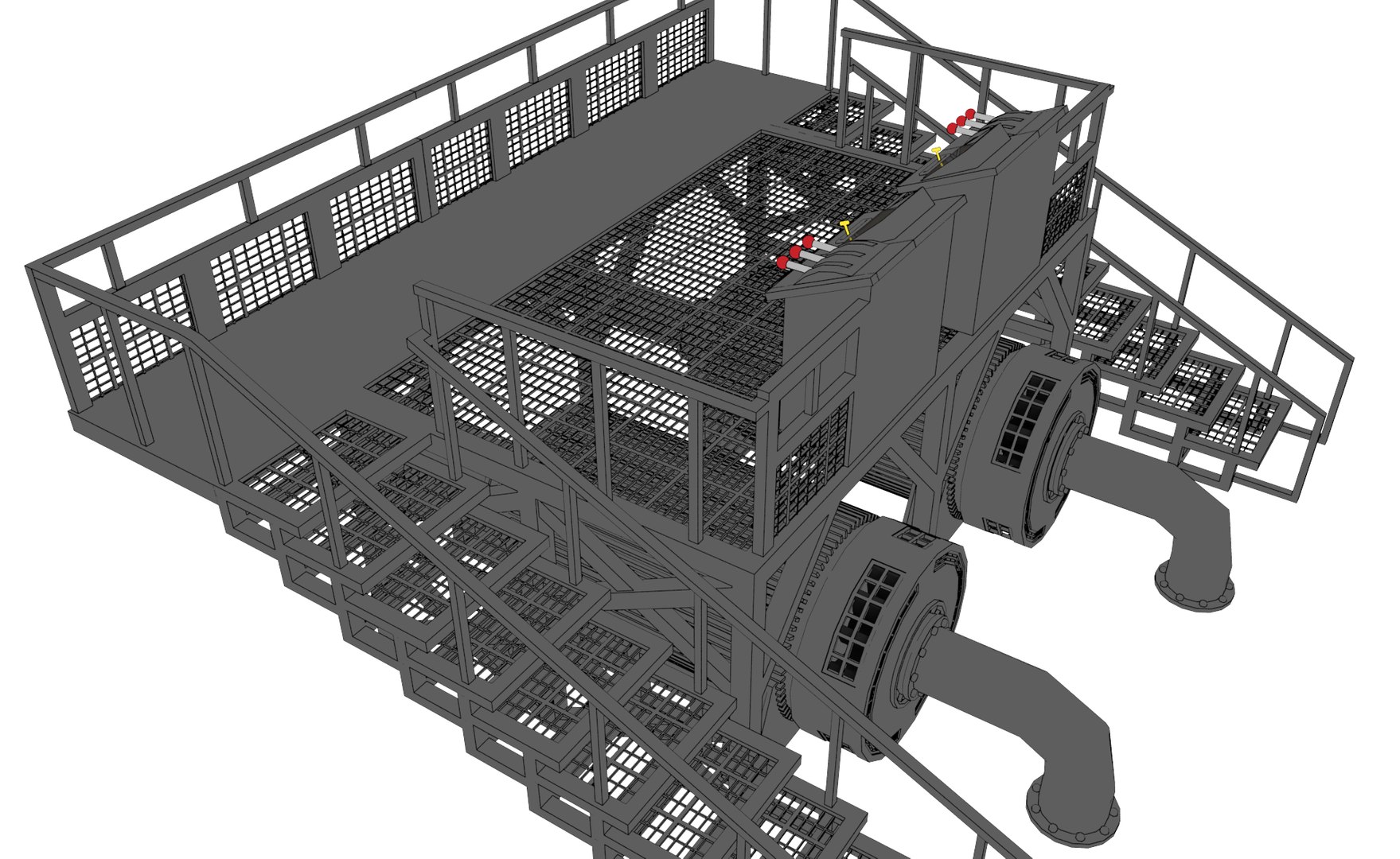Control Station 3D Model - TurboSquid 1320108