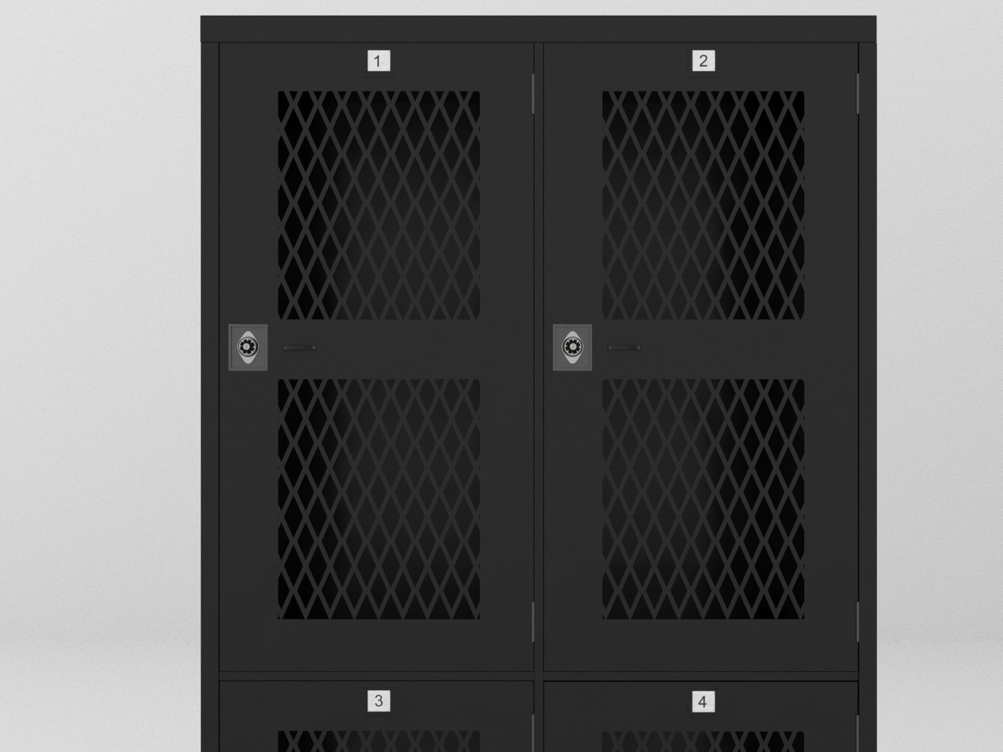 Locker lock 3D model - TurboSquid 1367410