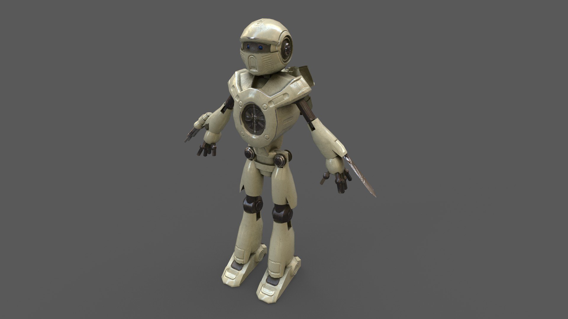 Robot Pbr 3D Model - TurboSquid 1519173