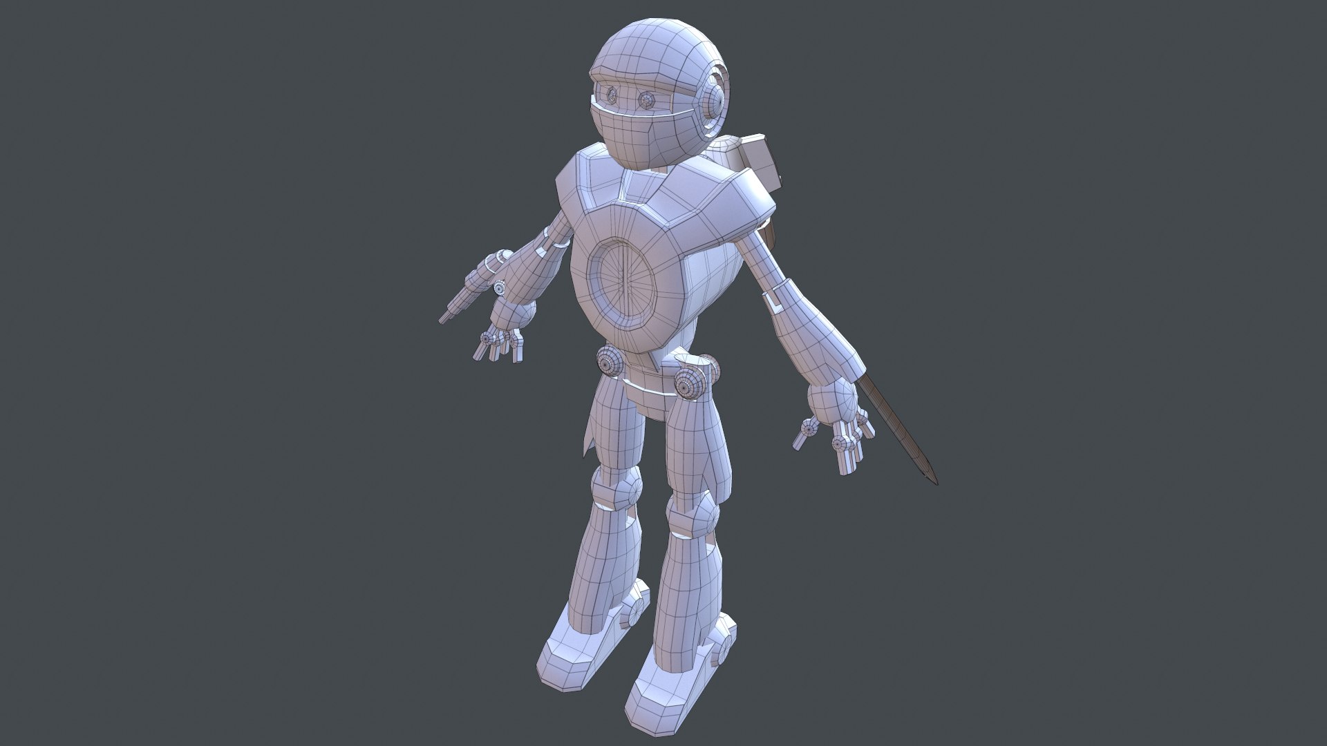 Robot Pbr 3D Model - TurboSquid 1519173