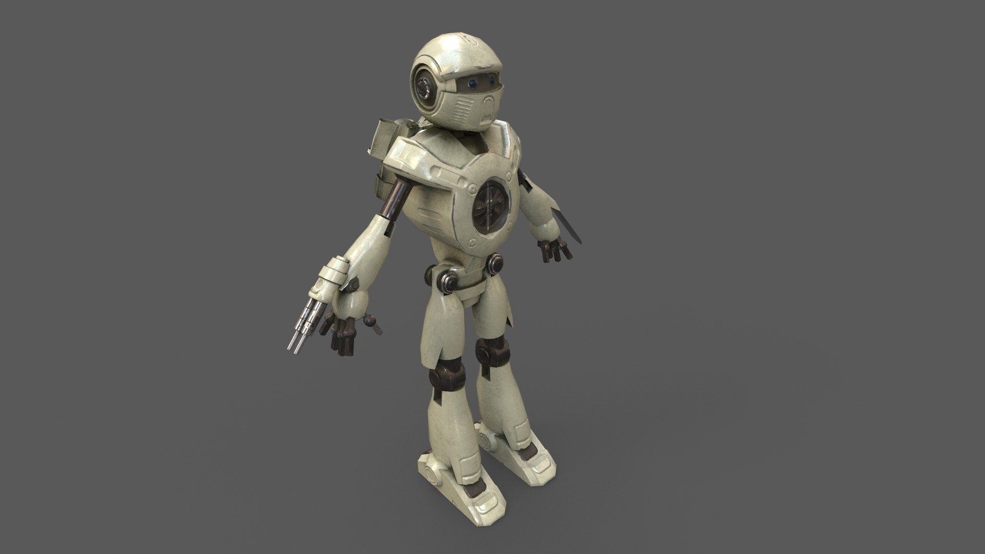 Robot Pbr 3D Model - TurboSquid 1519173