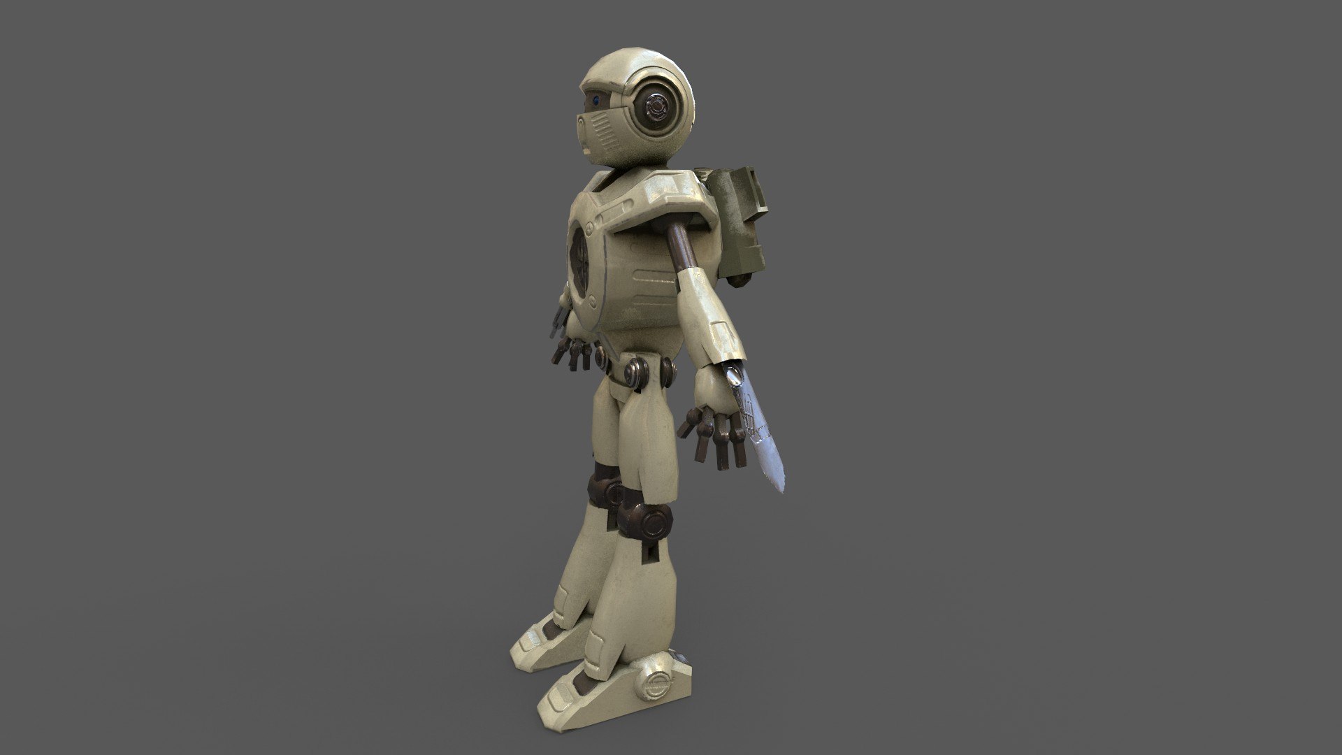 Robot Pbr 3D Model - TurboSquid 1519173