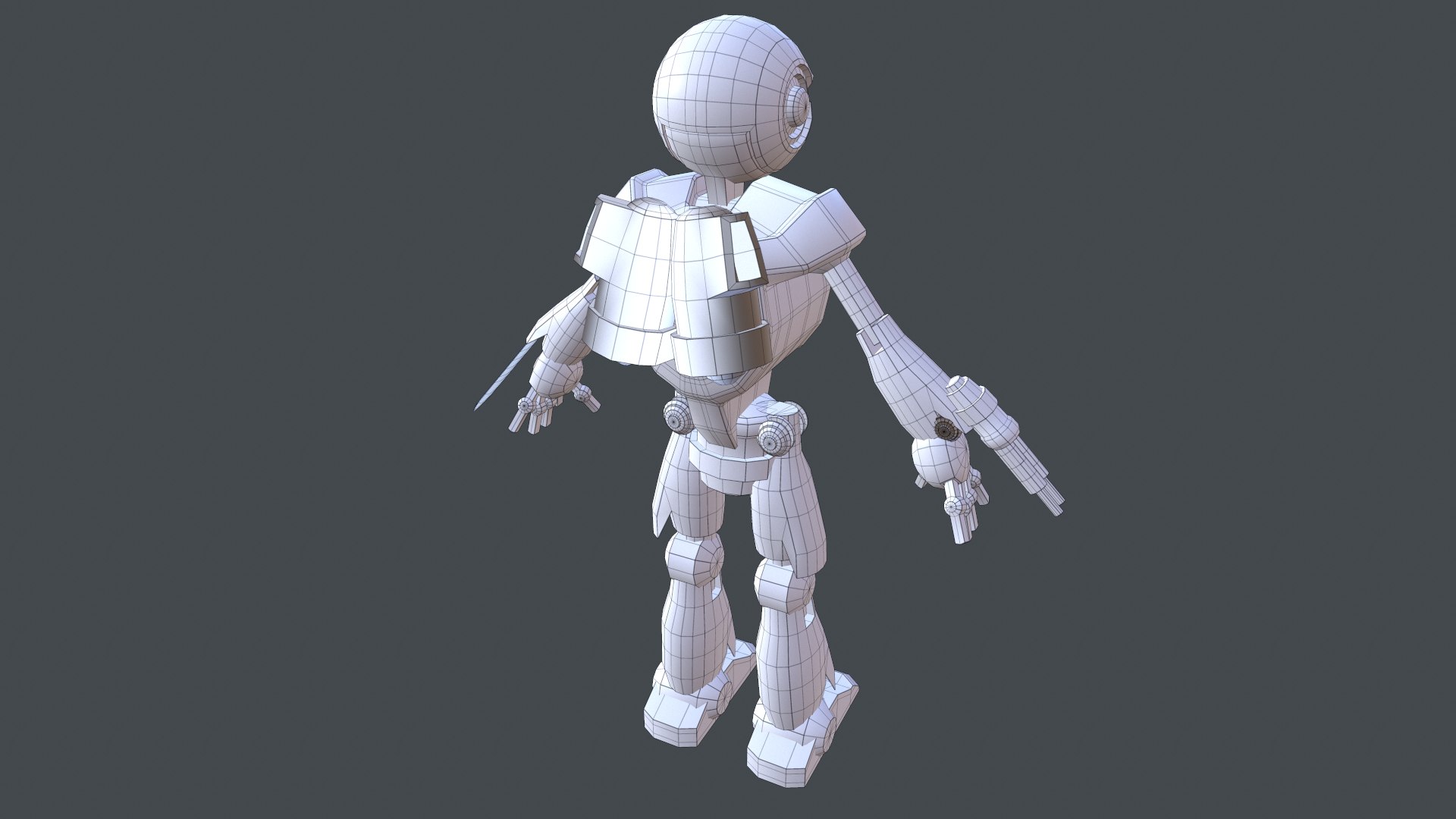 Robot Pbr 3D Model - TurboSquid 1519173