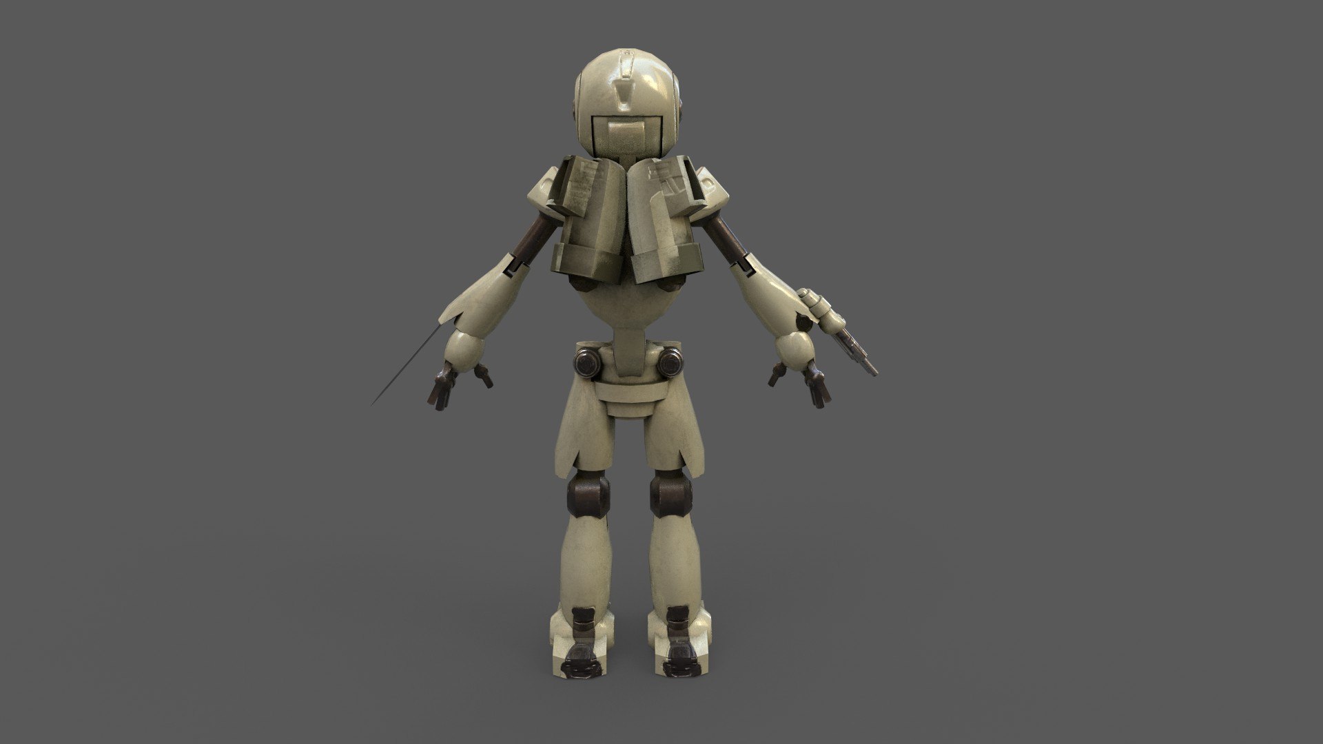 Robot Pbr 3D Model - TurboSquid 1519173