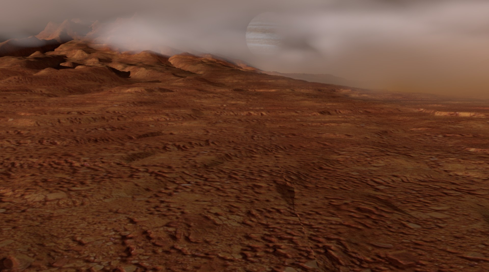 3d Mars Scenario Model