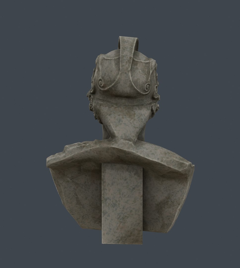 3d Model Athena Bust