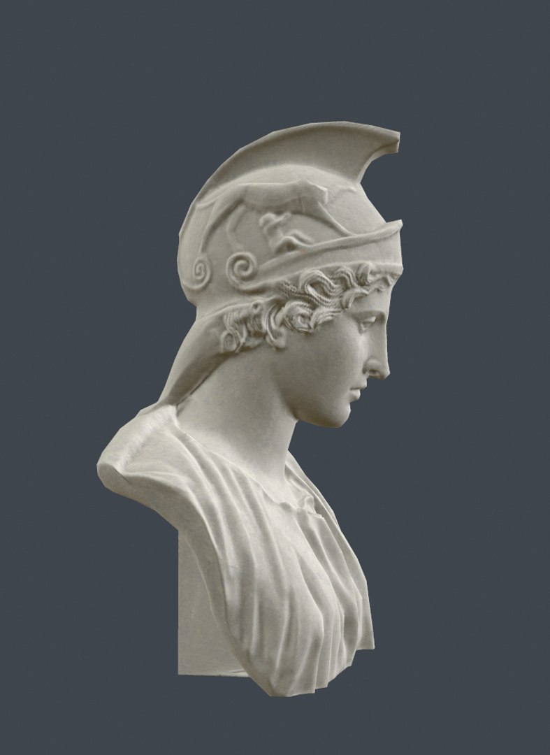 3d Model Athena Bust