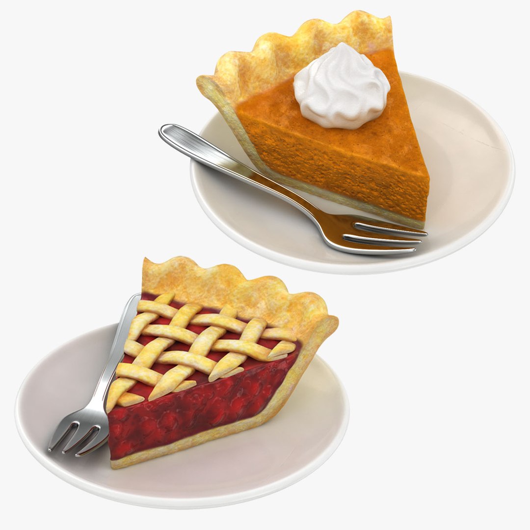 3D Pie Collection 3 Model - TurboSquid 2072289