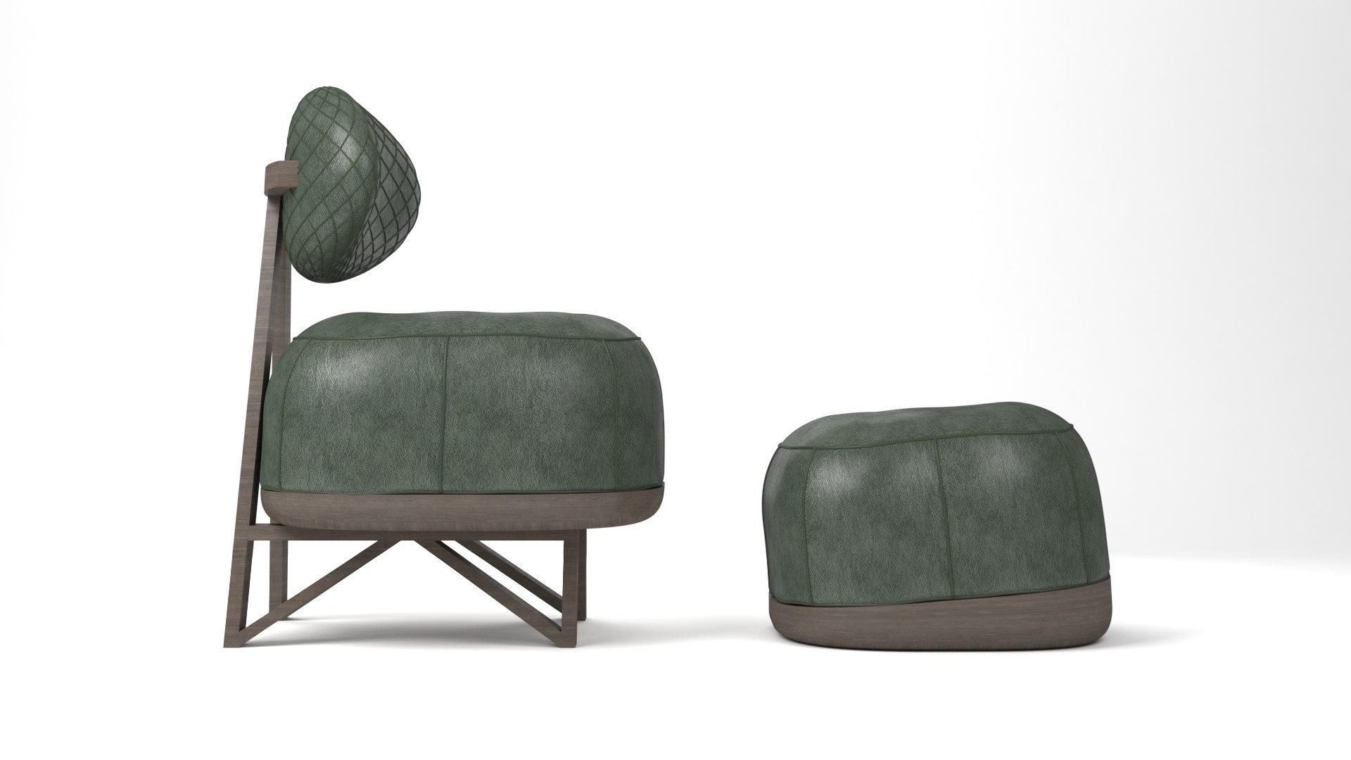 3D Tortoise Chair Wood - TurboSquid 1568563