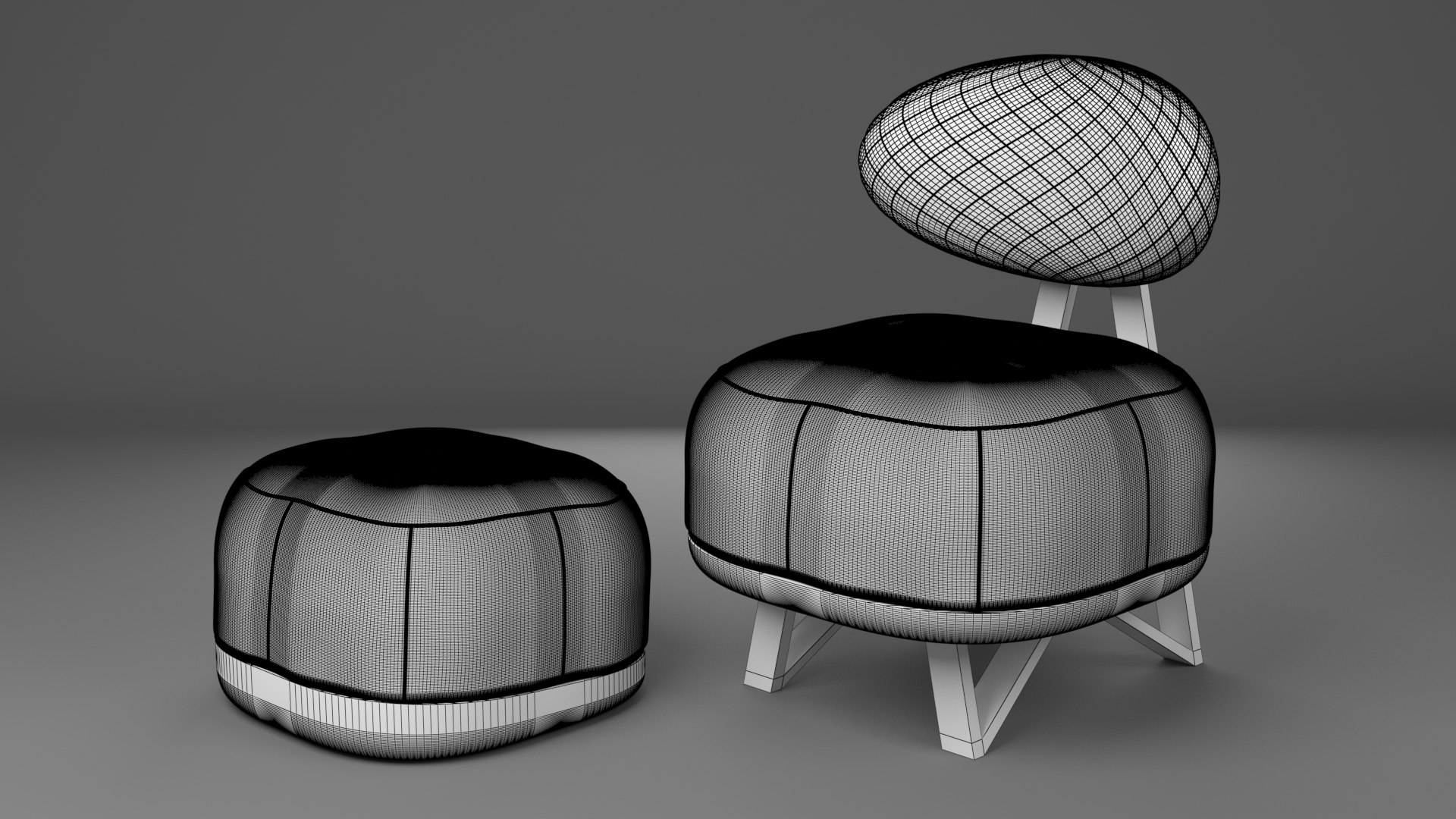 3D Tortoise Chair Wood - TurboSquid 1568563