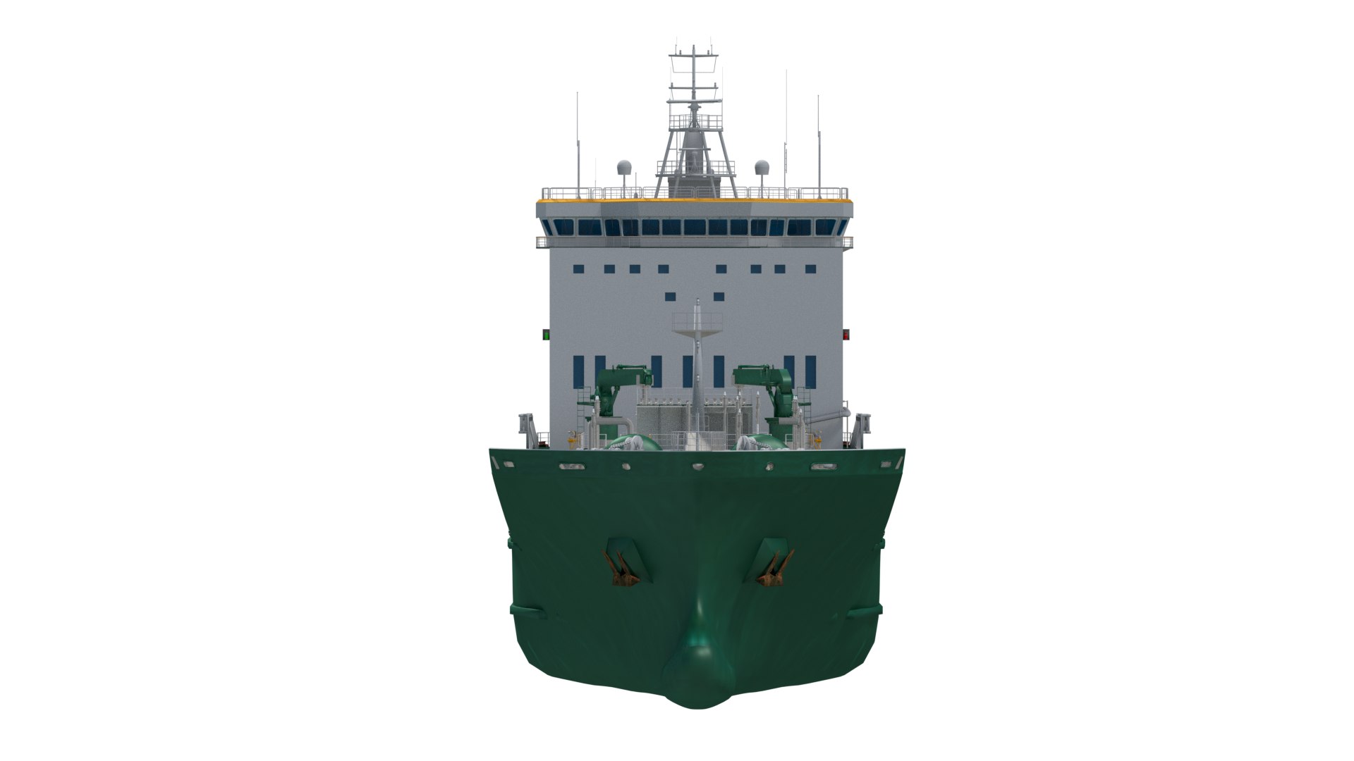 120m chemical tanker 3D model - TurboSquid 1248315