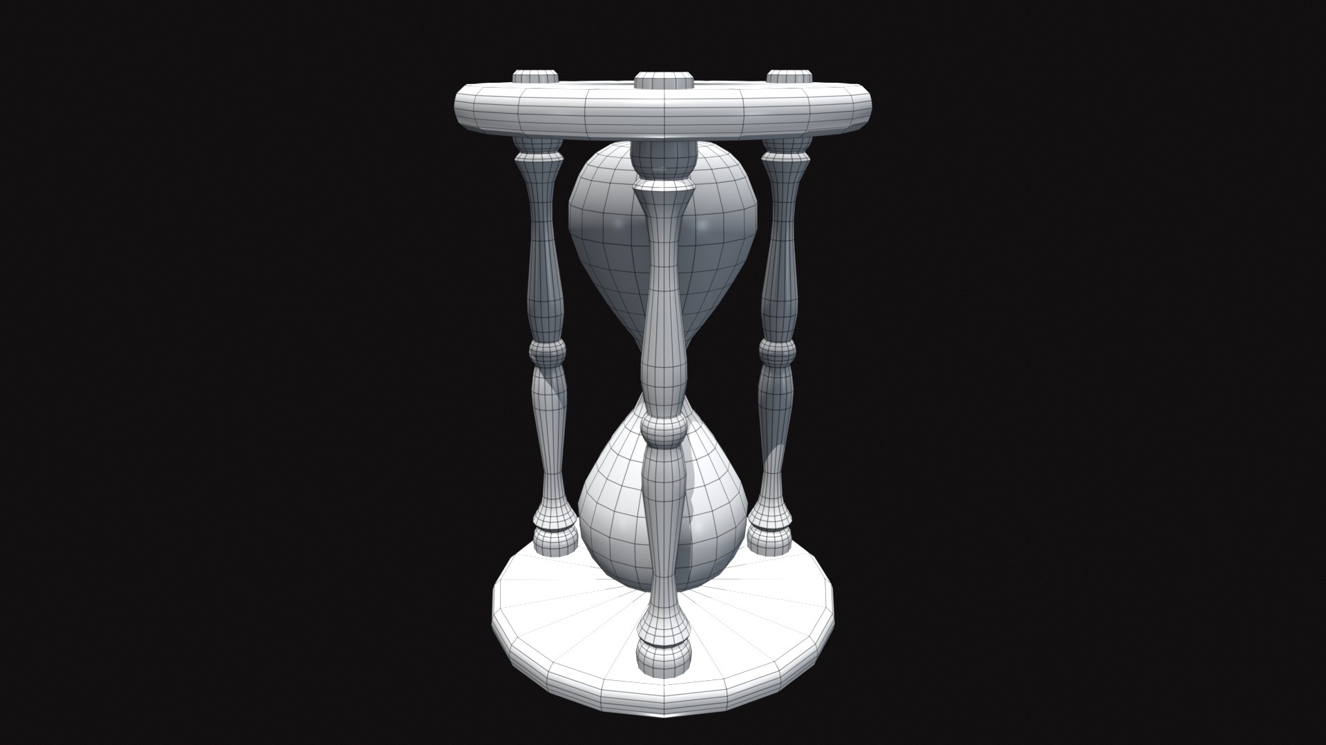 3D Model Medieval Hour Glass - TurboSquid 2322752