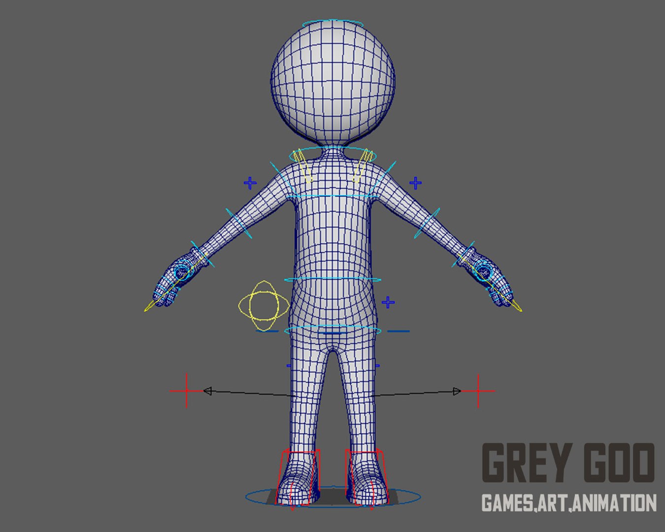 Stickman Man Character 3D Model - TurboSquid 1305291