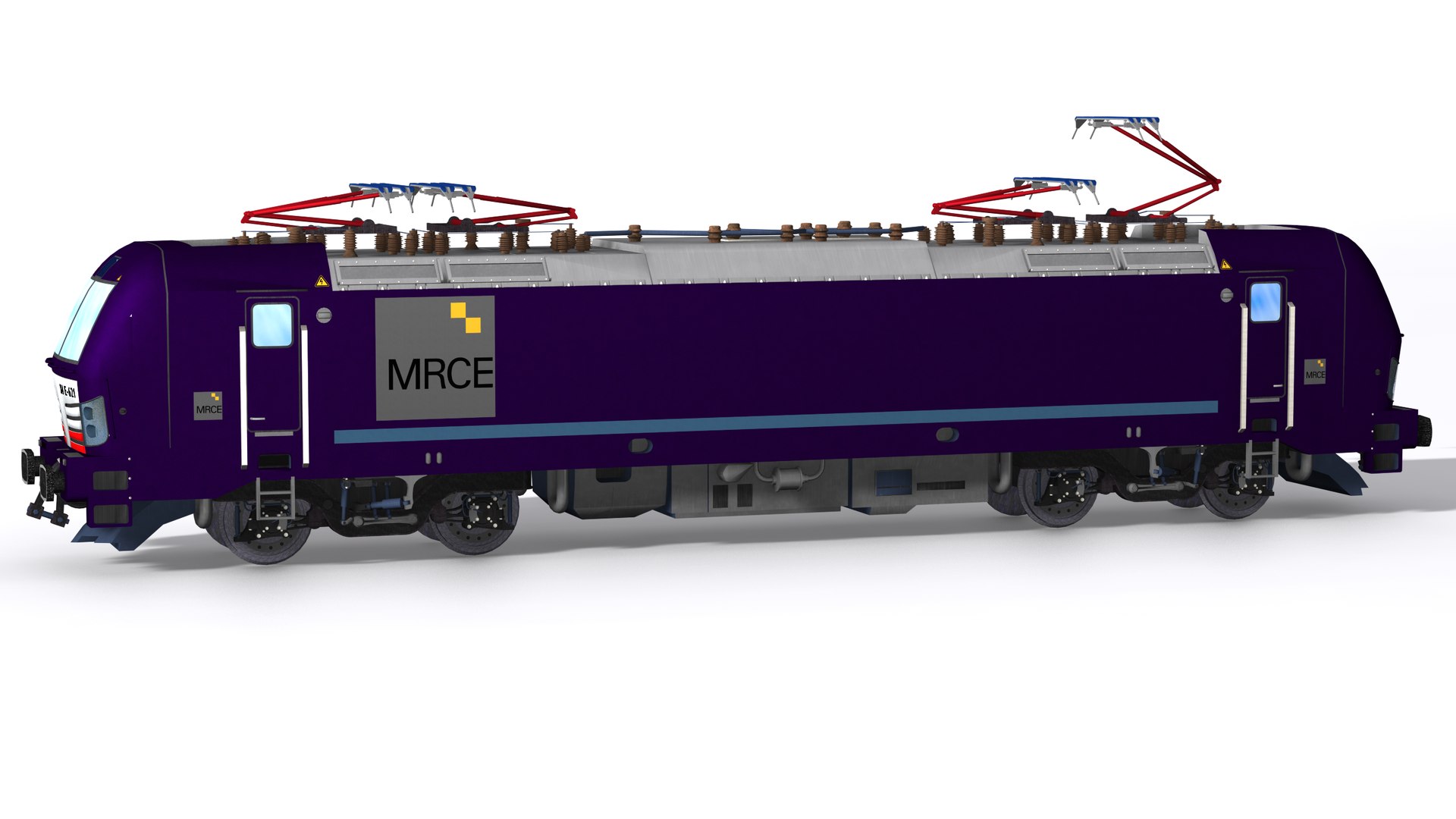 3D Collection Of 10 Siemens Vectron Locomotives In Different Types And ...