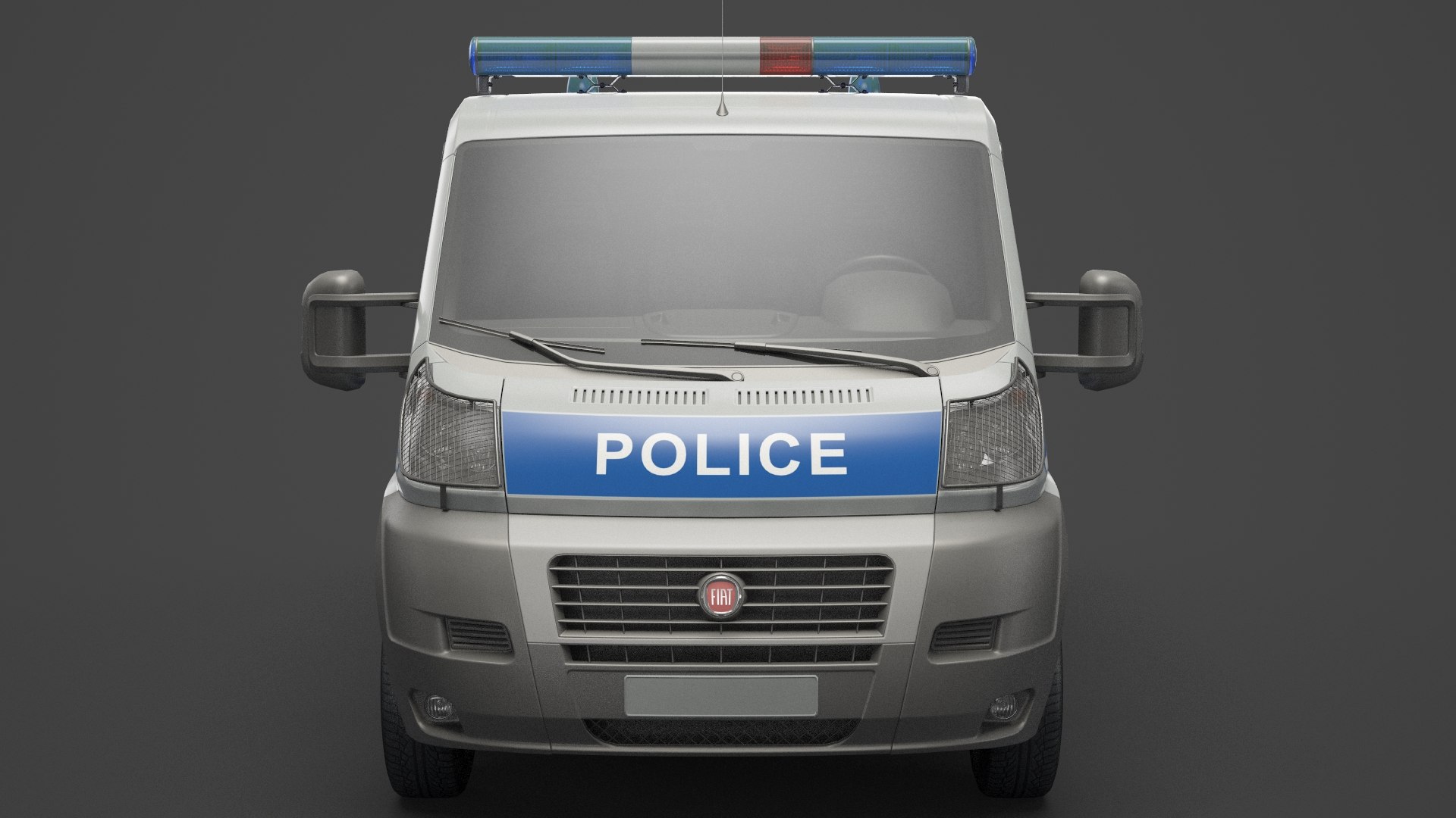 Police Van 3D Model - TurboSquid 1829132