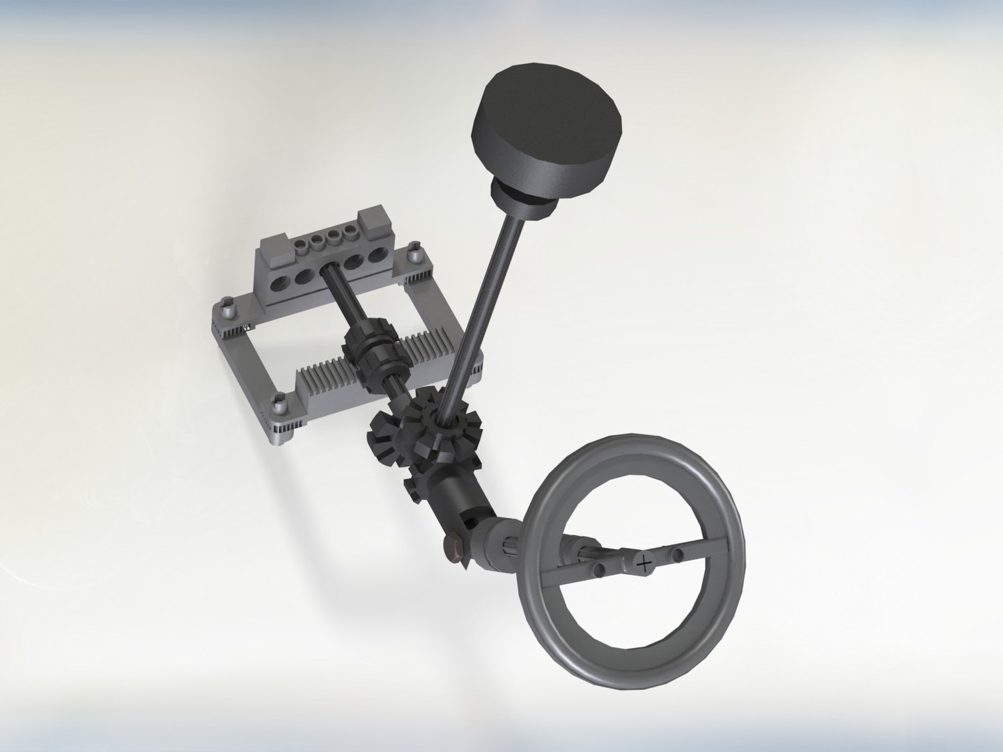 Steering Mechanism 3d Dxf