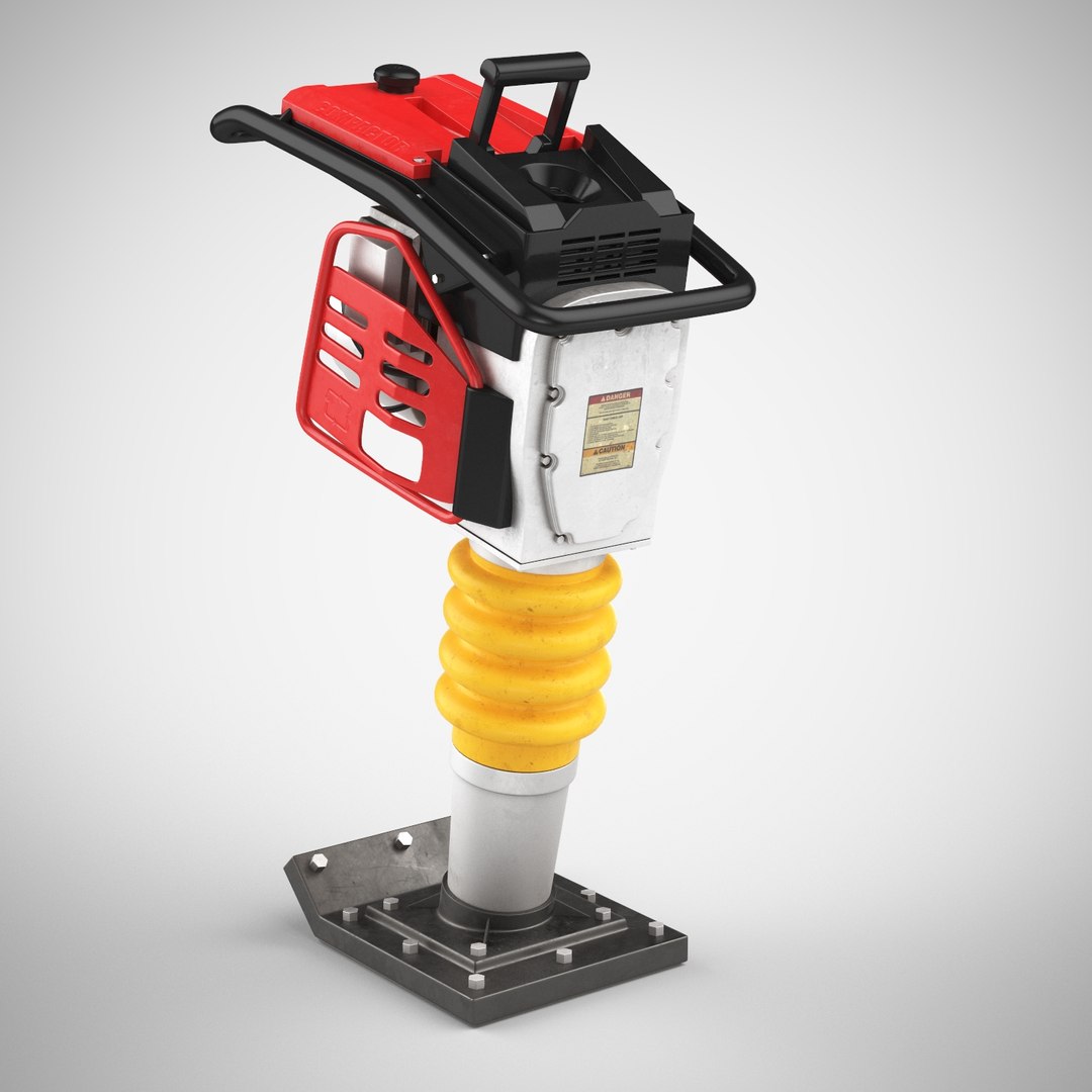 3d Model Tamping Compactor