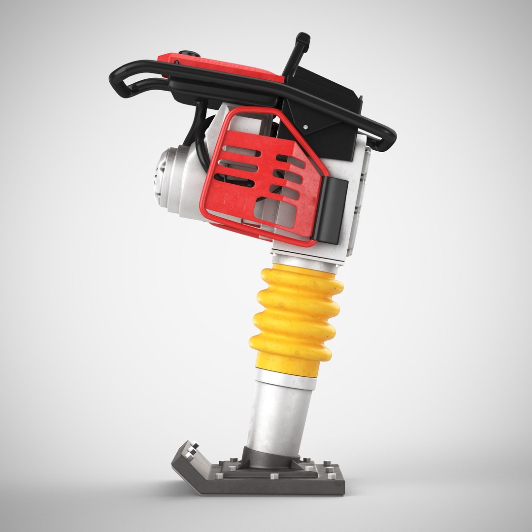 3d Model Tamping Compactor